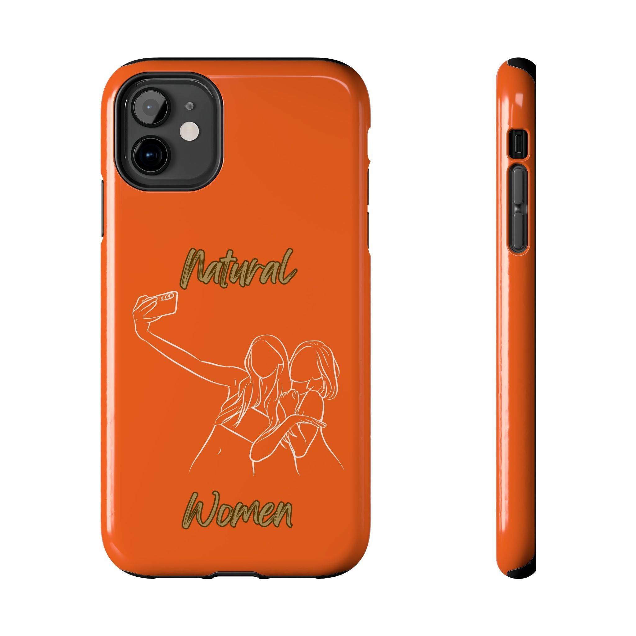 Natural Woman Friends Selfie (WL)Tough Phone Cases ORANGE - Walmart.com