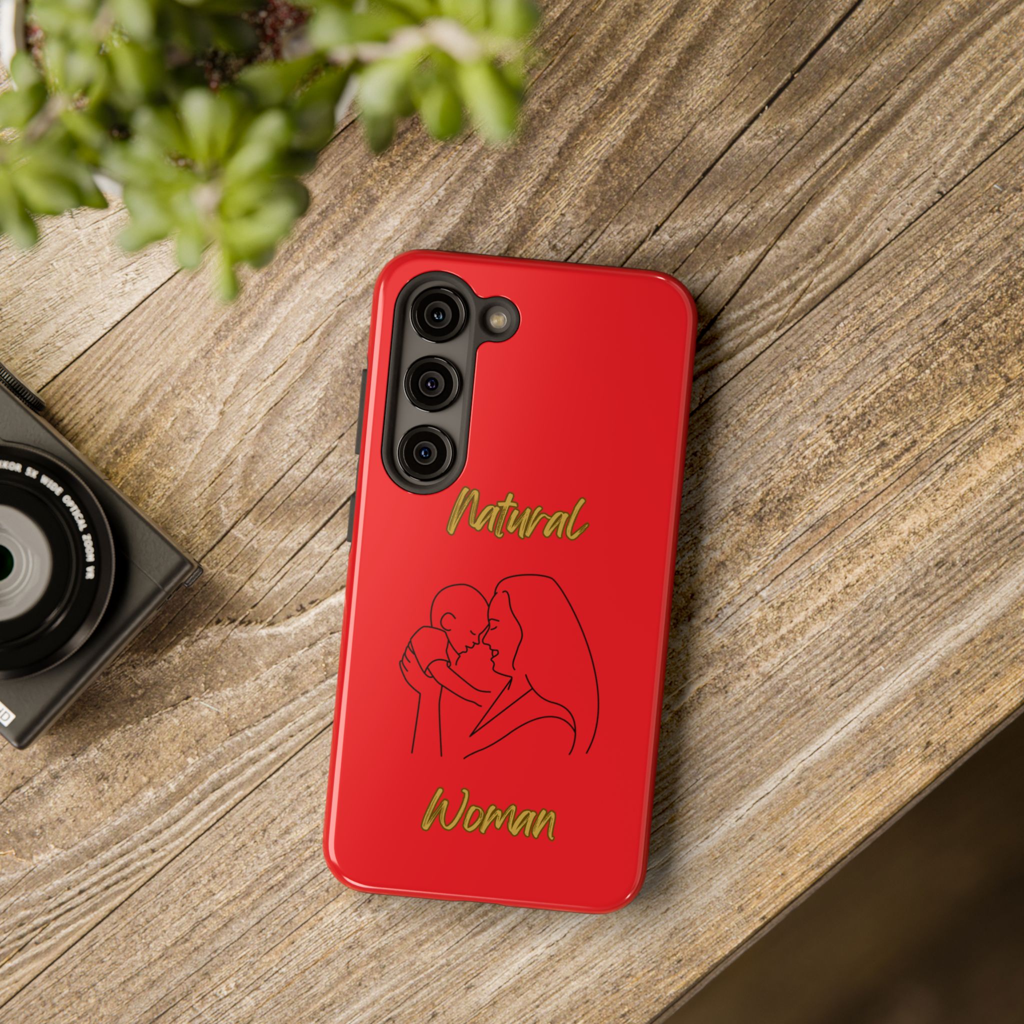 Natural Woman Joy (BL) Tough Phone Cases RED - Walmart.com