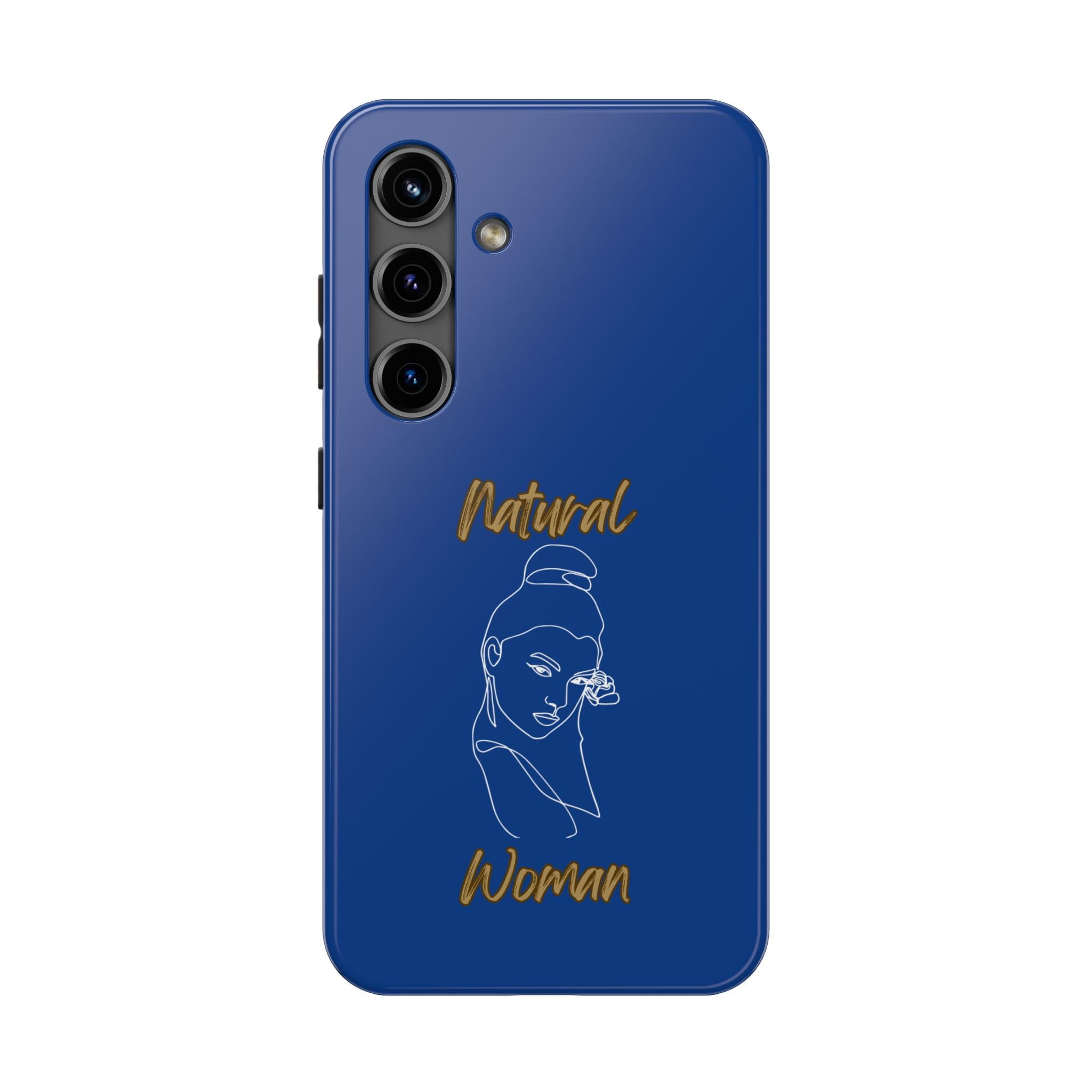 Natural Woman Sassy Bun (WL) Tough Phone Cases DARK BLUE - Walmart.com