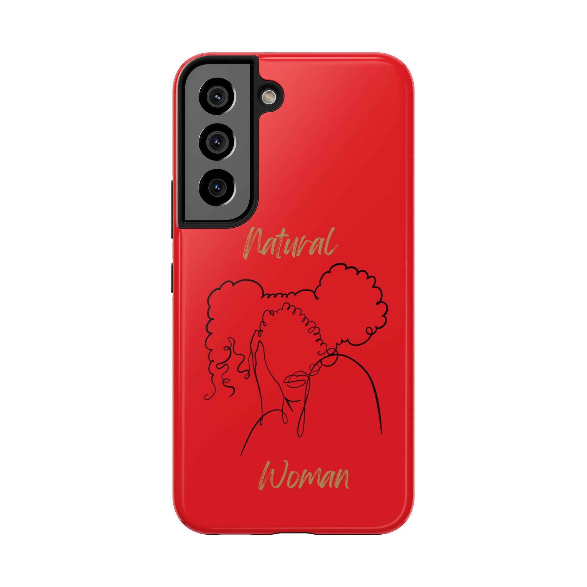 Natural Woman Twin Puffs (BL) Tough Phone Case RED - Walmart.com