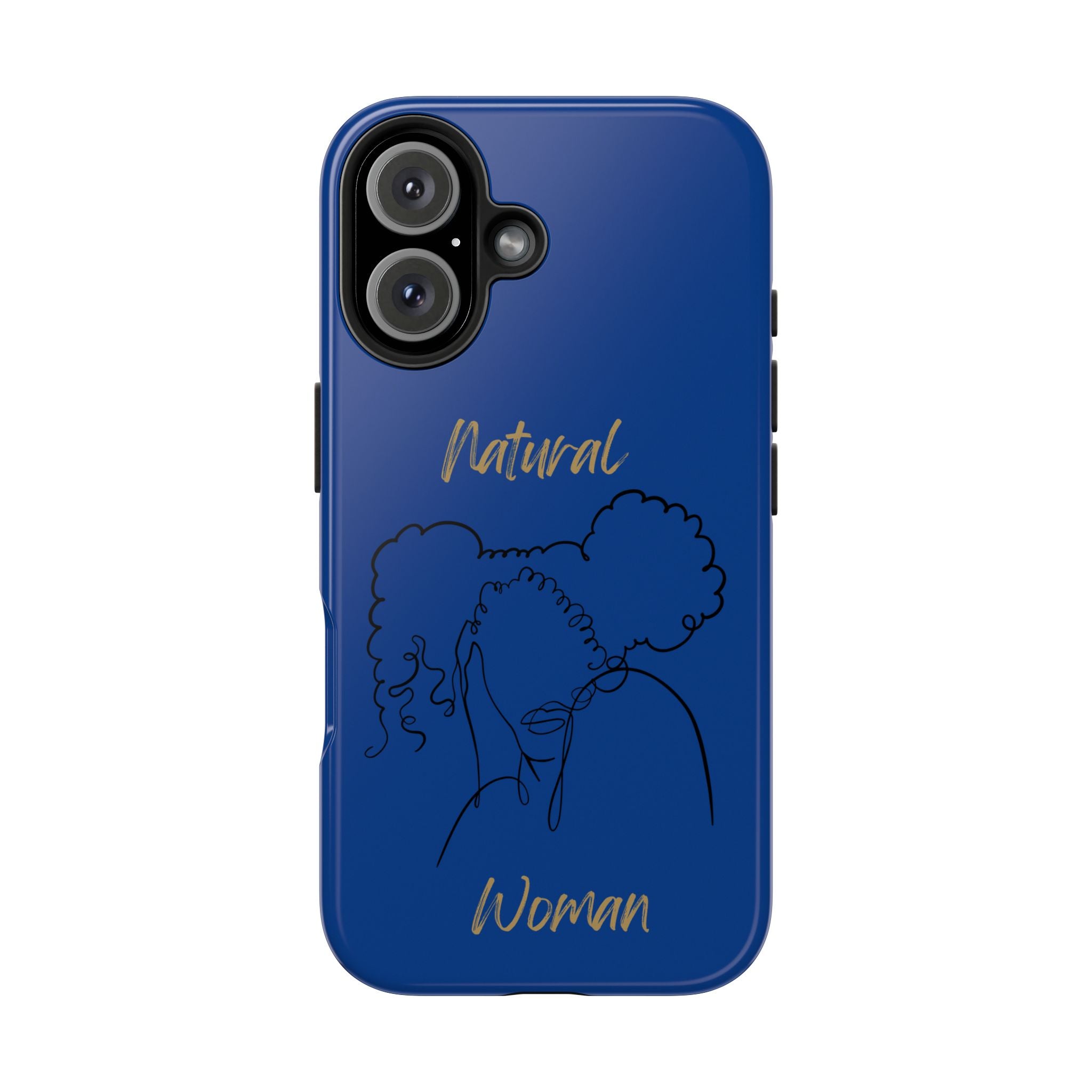 Natural Woman Twin Puffs (BL)Tough Phone Cases DARK BLUE - Walmart.com