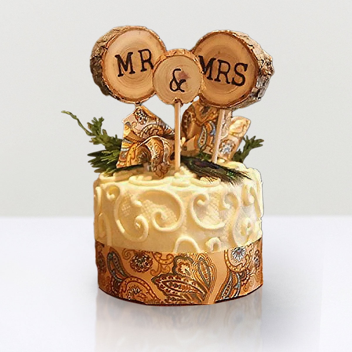 Wood cake toppers wedding 60 photos - Astyledwedding.com