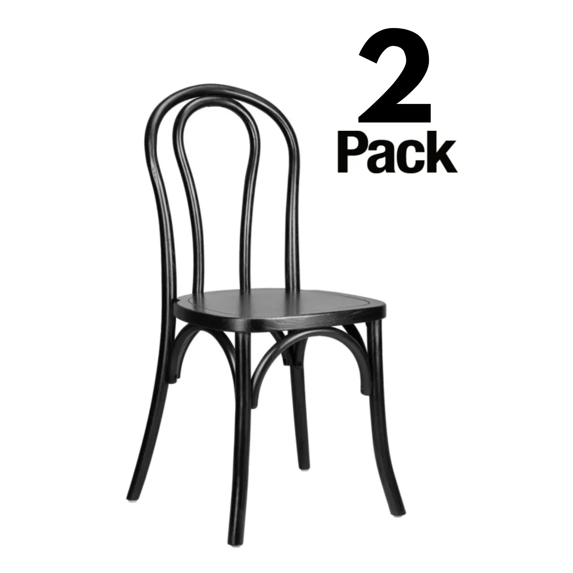 Bentwood Wood Natural Restaurant Chair with Standard Square Seat by ...