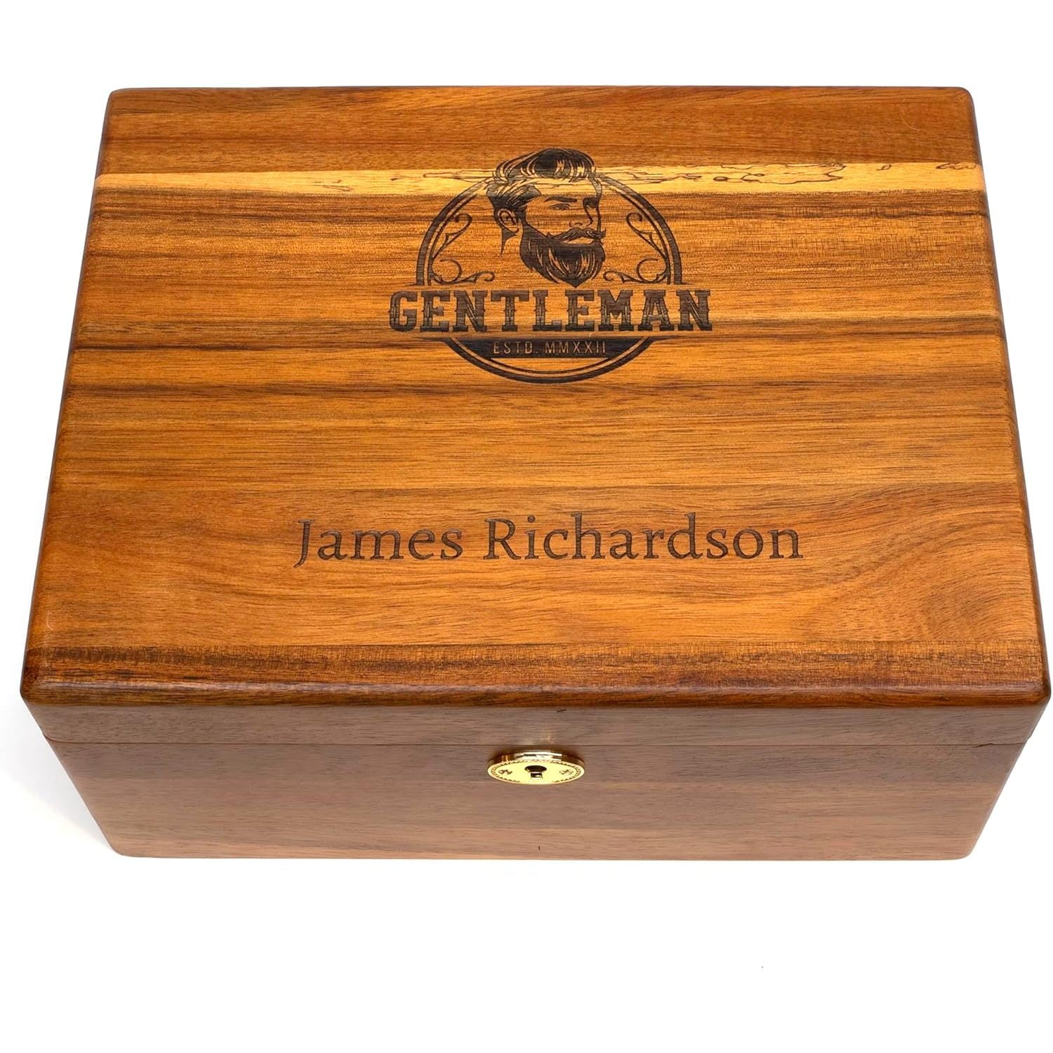 Natural Wood Box with Lockable Lid for Jewelry, Homemade Recipes ...