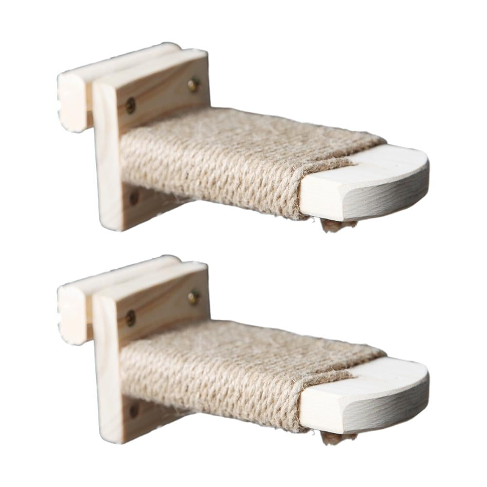Natural Wood Cat Ladder, Two Sizes Available, Robust Alternative to ...