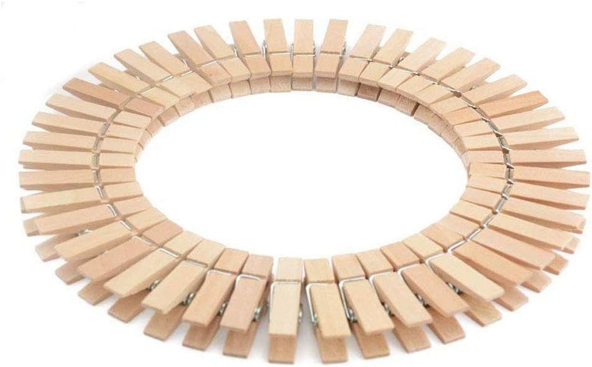 Nature's Embrace: Heavy Duty Wooden Clothespins, Natural Wood For ...