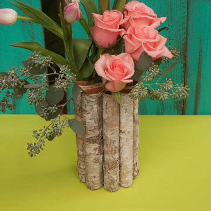 Birch bark centerpieces wedding | Beachweddingtips.com