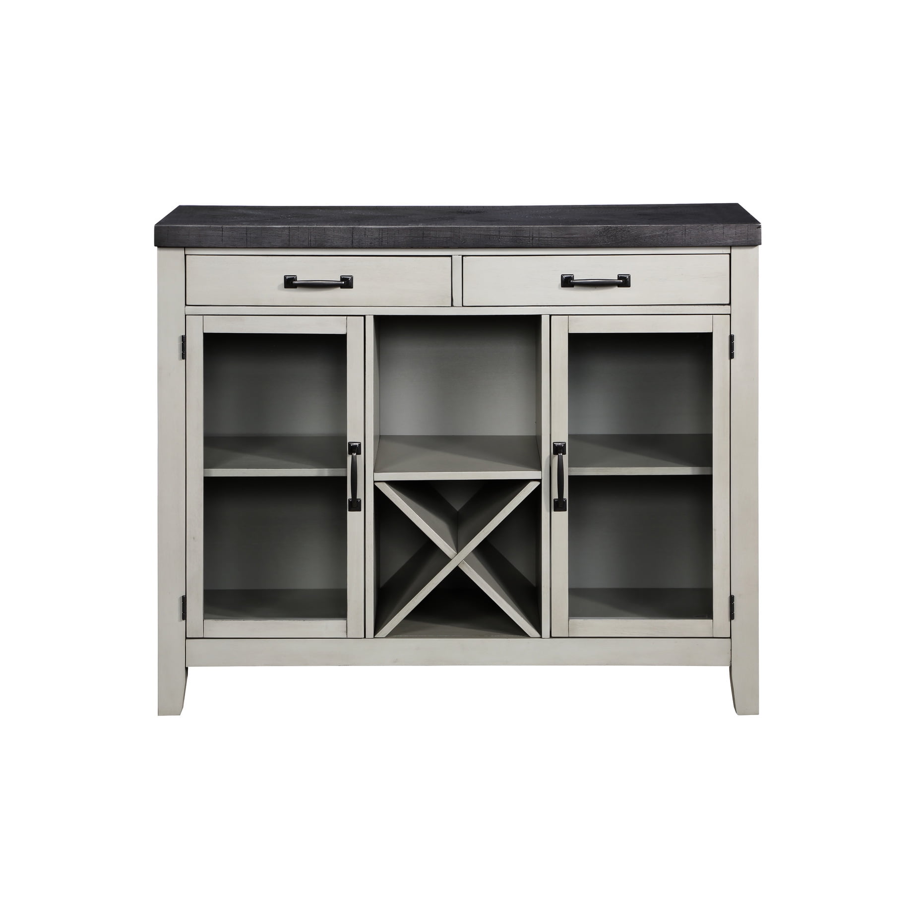 Natural Wood Look - Felt - lined Drawers & Display Area - Dining Room ...