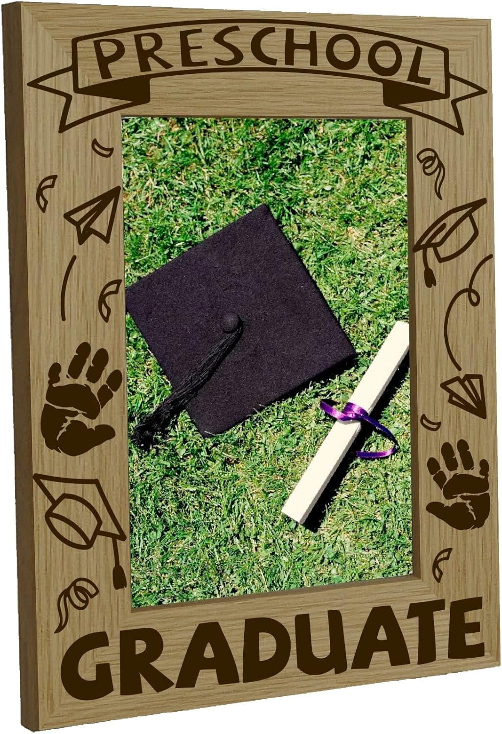 Natural Wood Photo Frames for Pictures Wall & Tabletop Decor ...