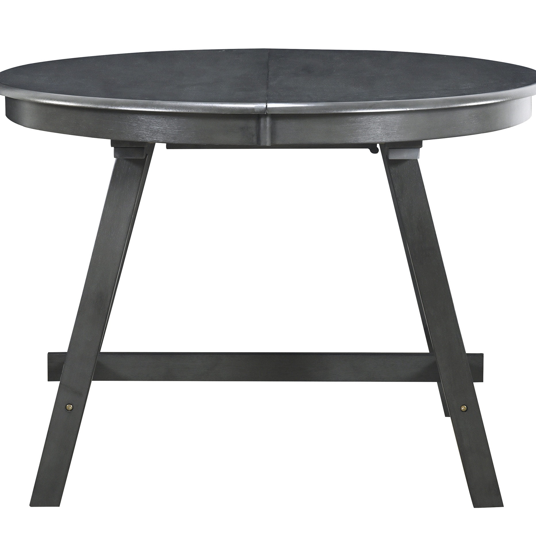Natural Wood Wash Round Dining Table | Suited for Farmhouse Decor ...