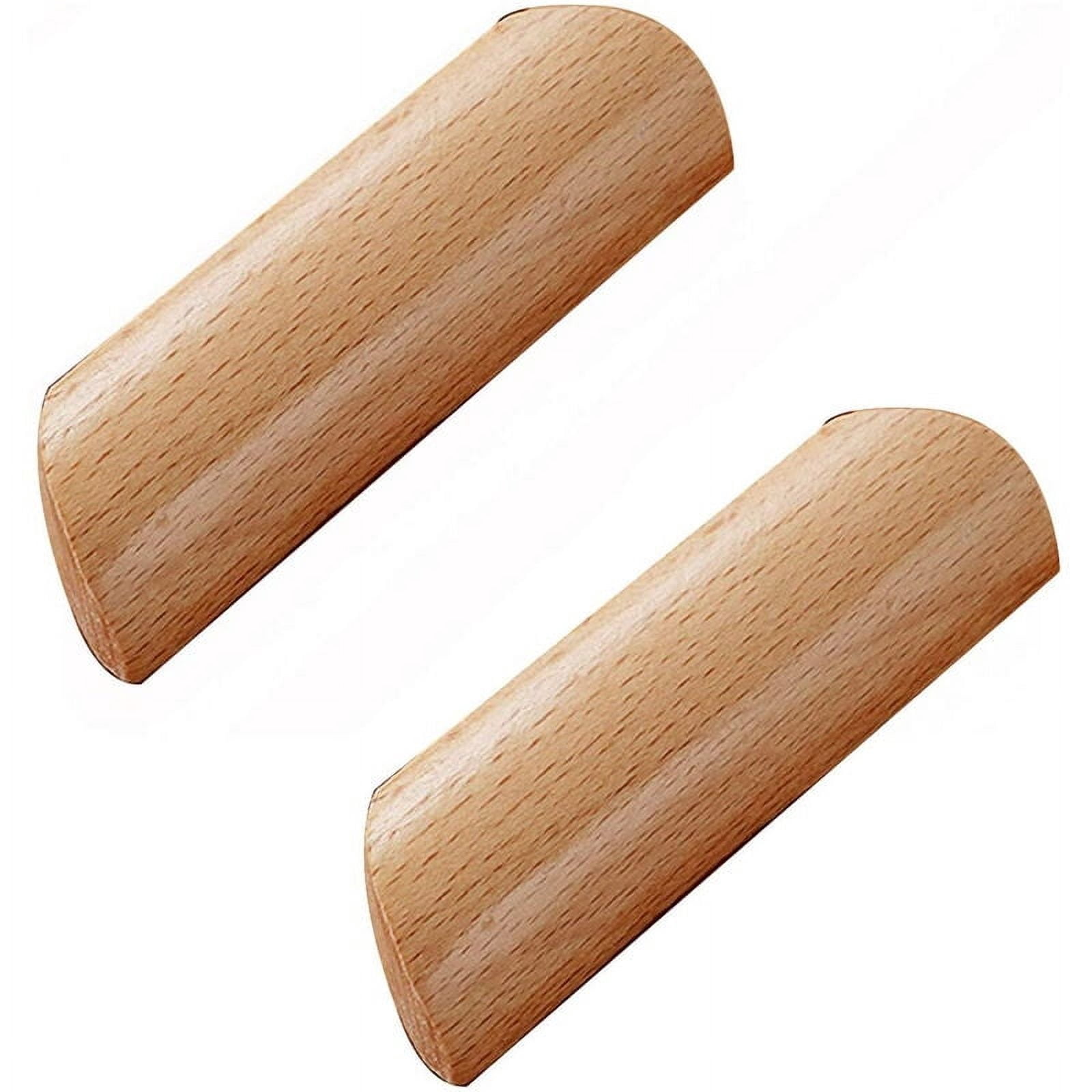 Natural Wooden Design for Your Furniture, Solid Wood Drawer Pulls with ...