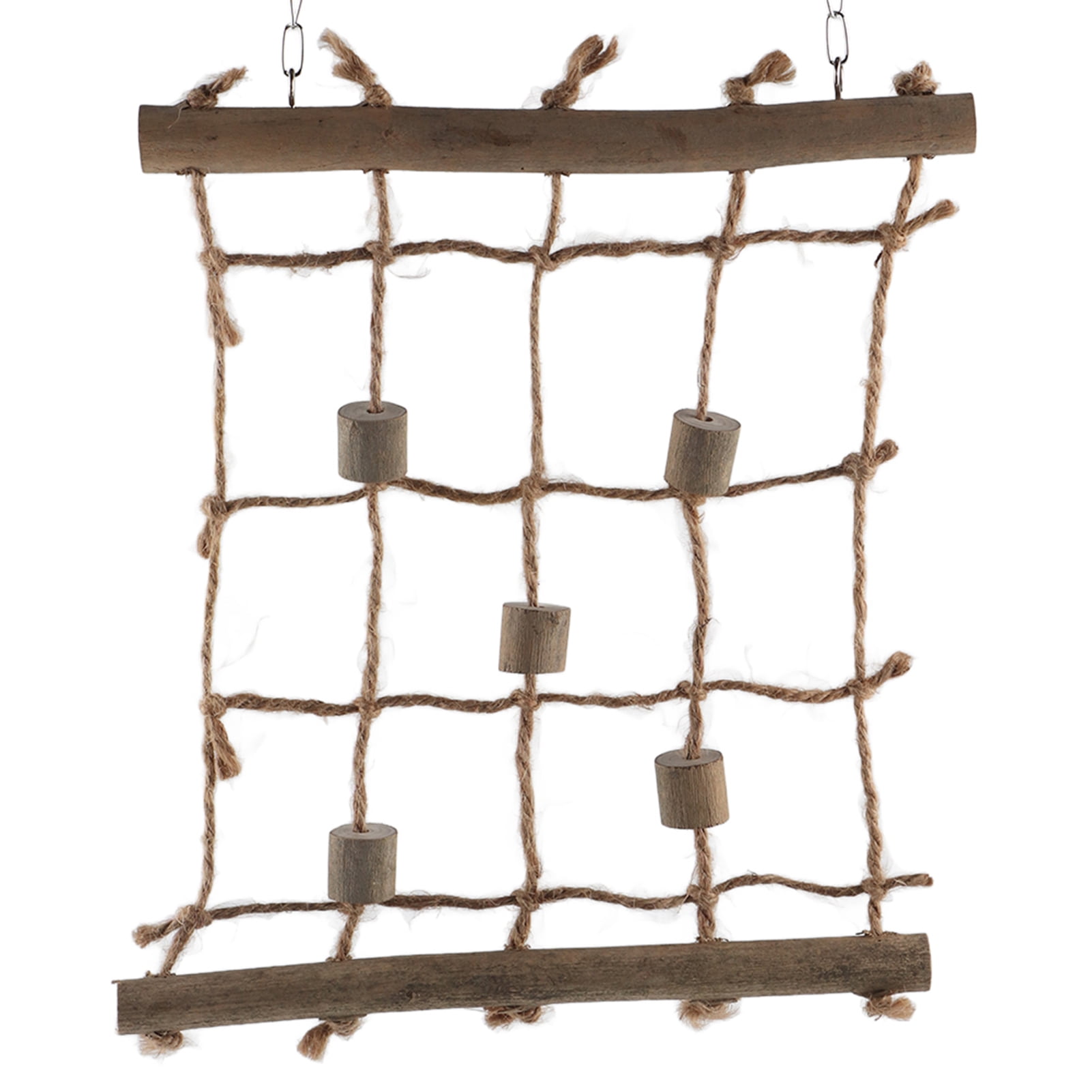 Natural Wooden Interactive Climbing Ladder, Stimulating Entertainment ...