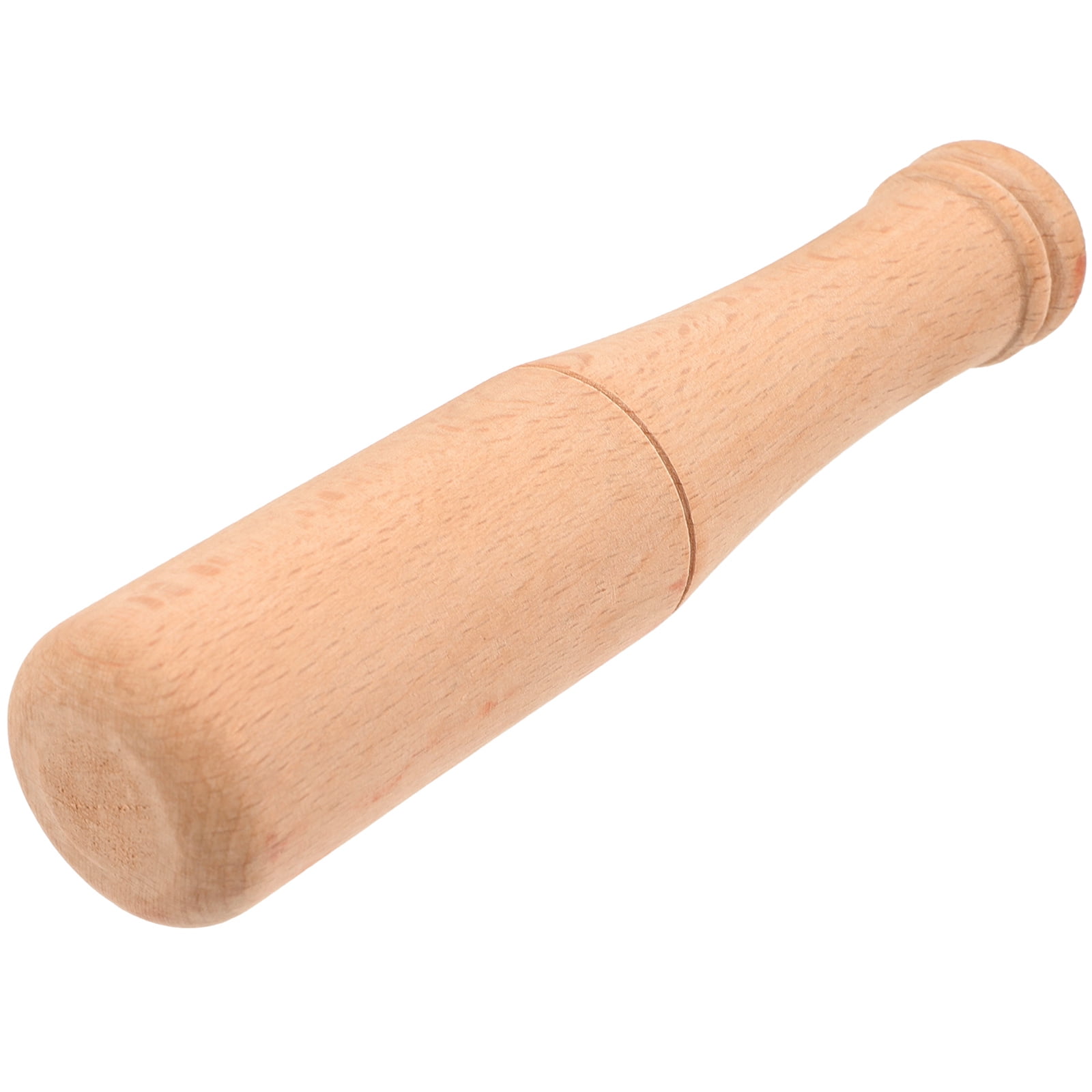 Natural Wooden Pestle Easy Clean Grinding Rod Tool Ergonomic Long ...