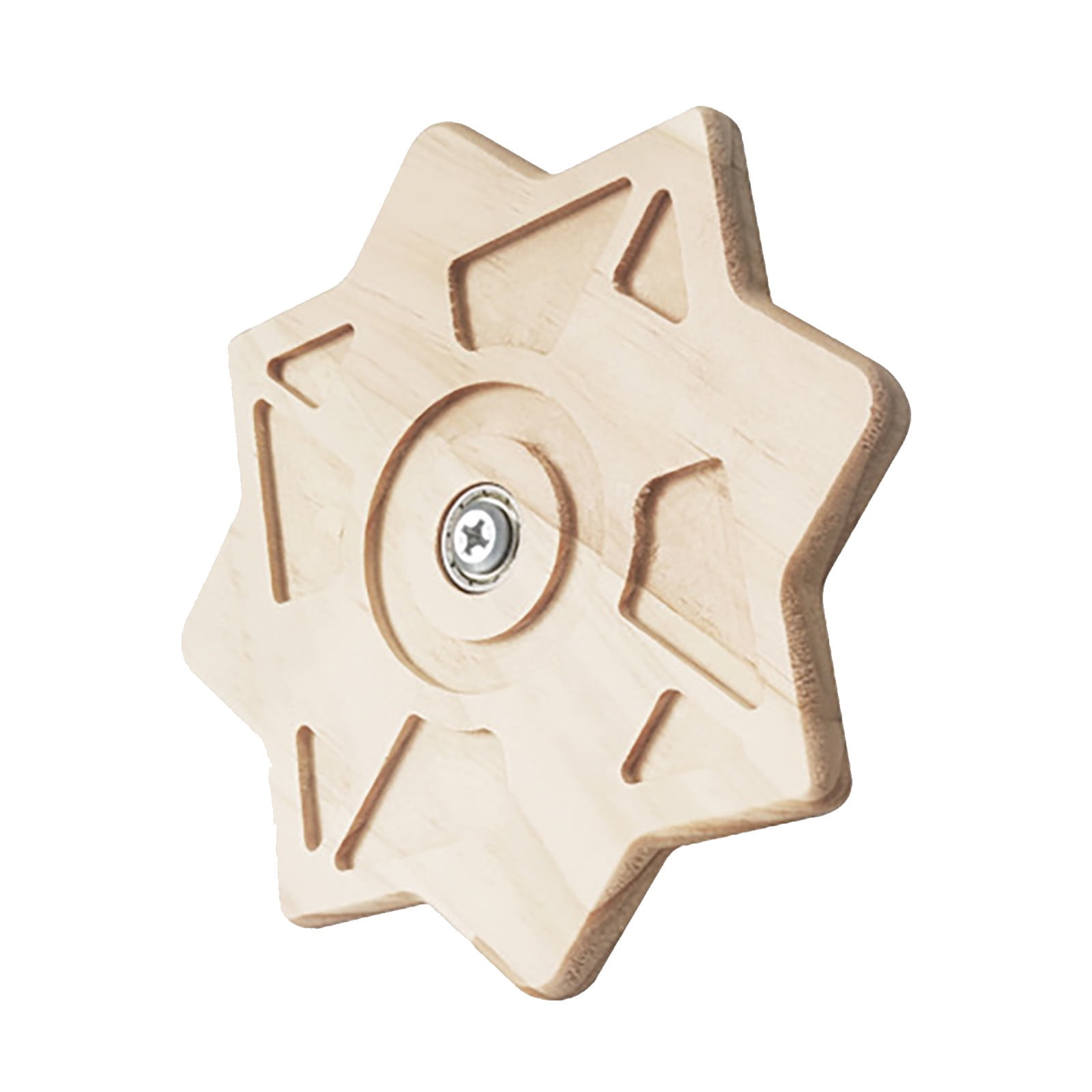 Natural Wooden Rotating Chew Toy Must Have Cage Accessories For Teeth ...