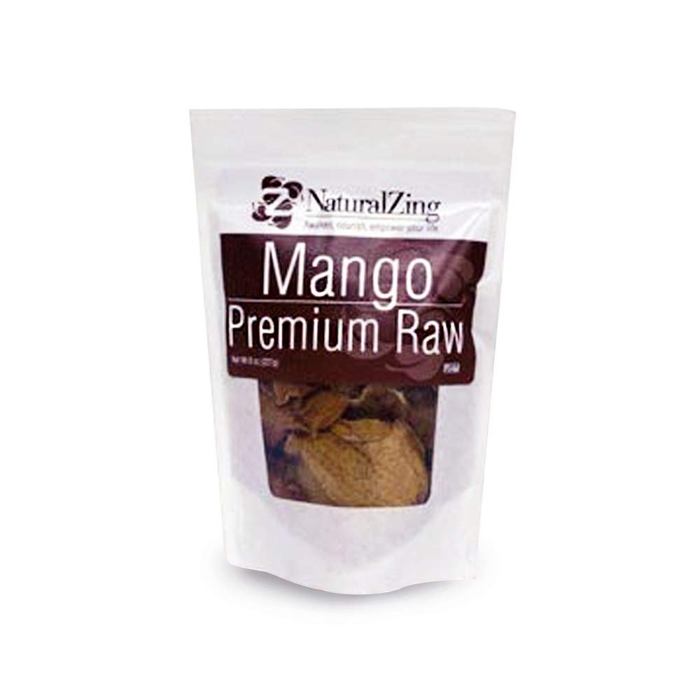 Natural Zing 100% Raw Organic Dried Mangoes, No Sugar Added Delicious ...