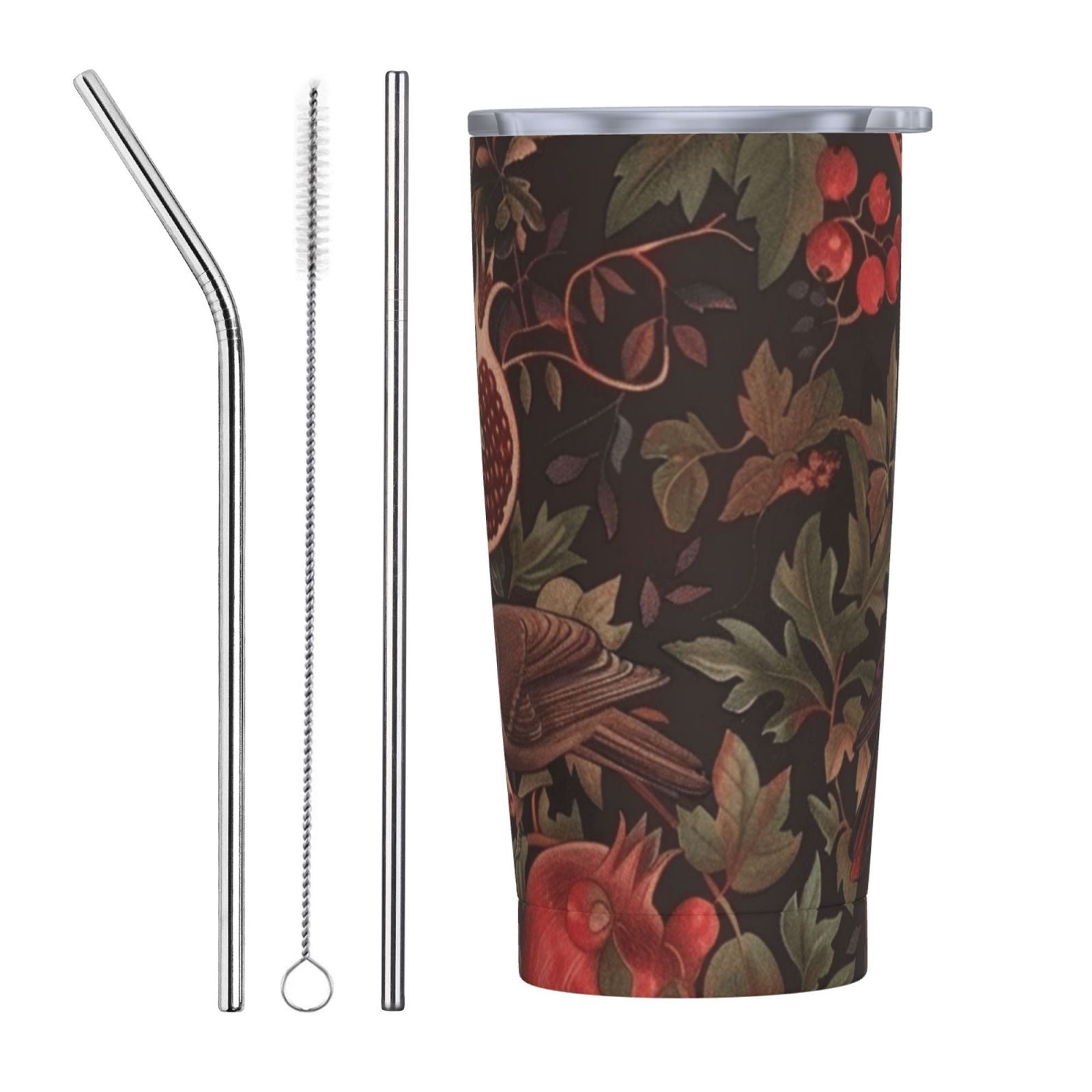 Natural and map cup, 20 ounce car cup, stainless steel insulated travel ...