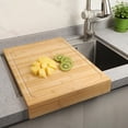 Natural bamboo color - 400*560mm, 15.8"L x 22"W Reversible Bamboo ...