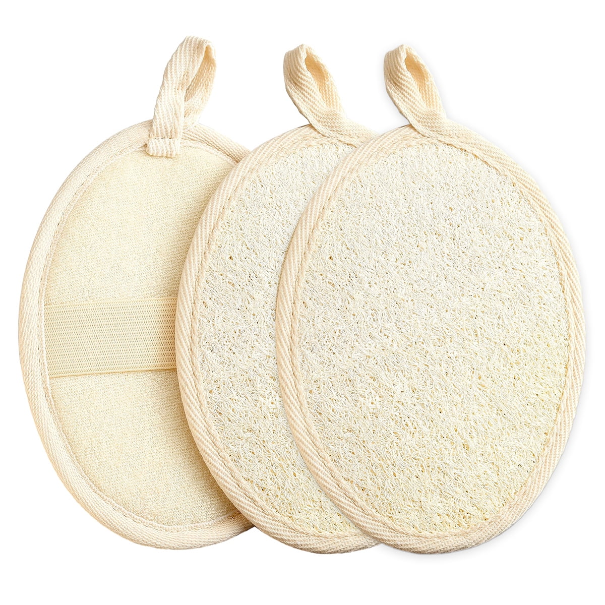 Natural loofah exfoliating body scrub made from an environmentally ...