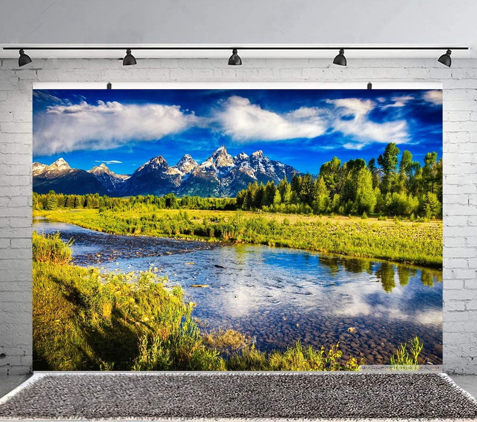 Natural scenery Backdrop Banner Party Supplies Poster Movie Theme ...