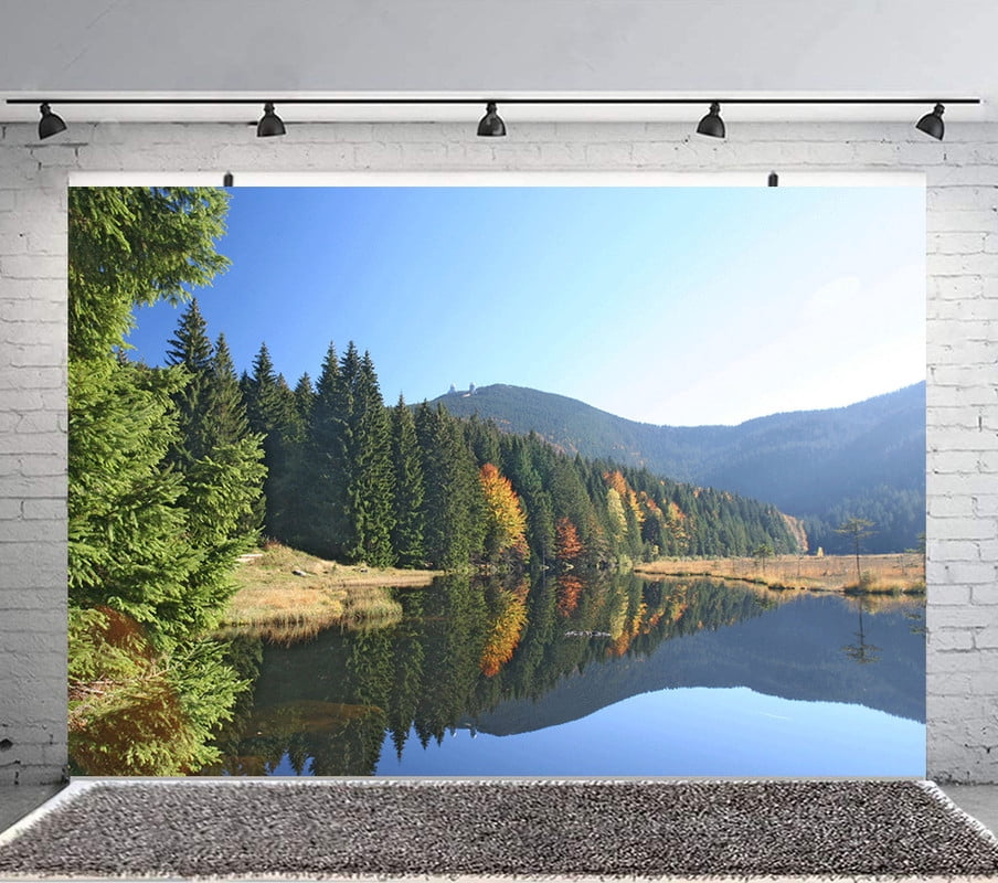 Natural scenery Backdrop Banner Party Supplies Poster Movie Theme ...