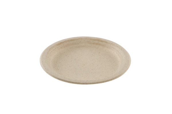 Natural wheat pulp plate 23 cm (16*50) - Walmart.com