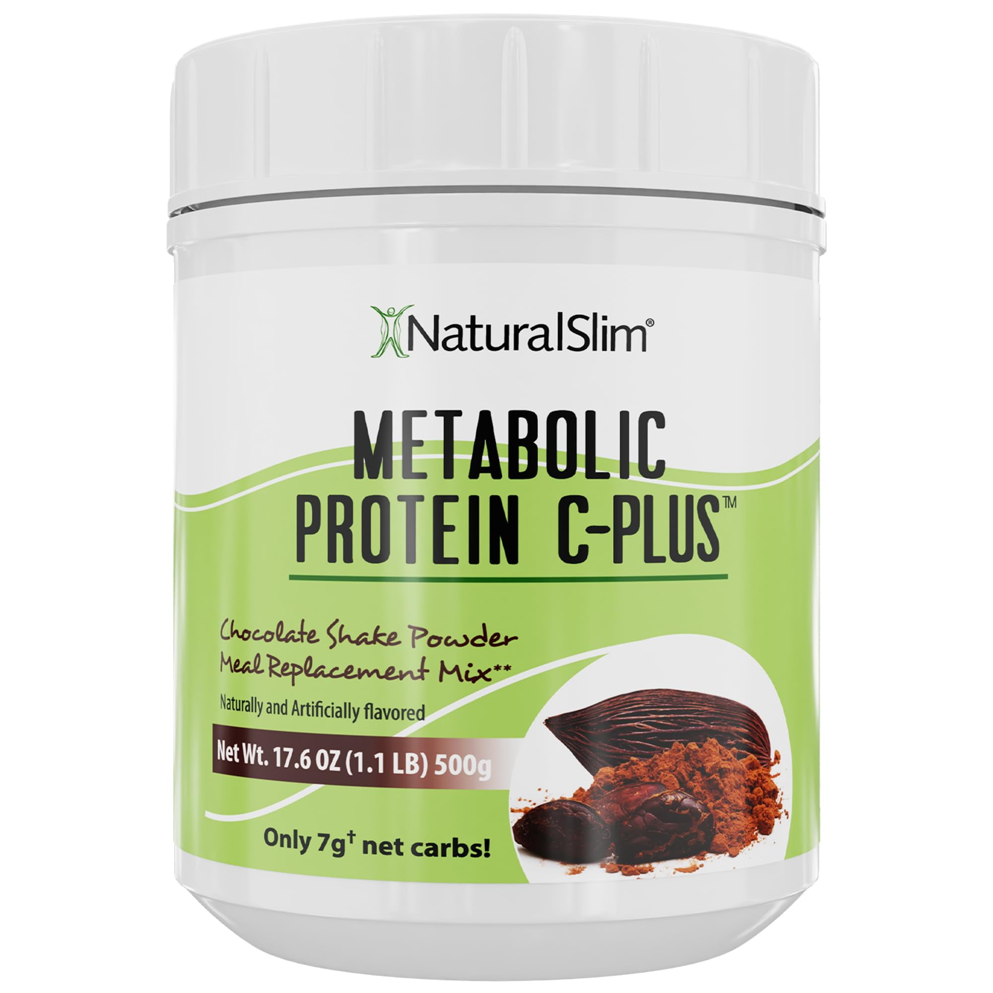 NaturalSlim Metabolic Protein C-Plus - Whey Protein Shake Powder ...
