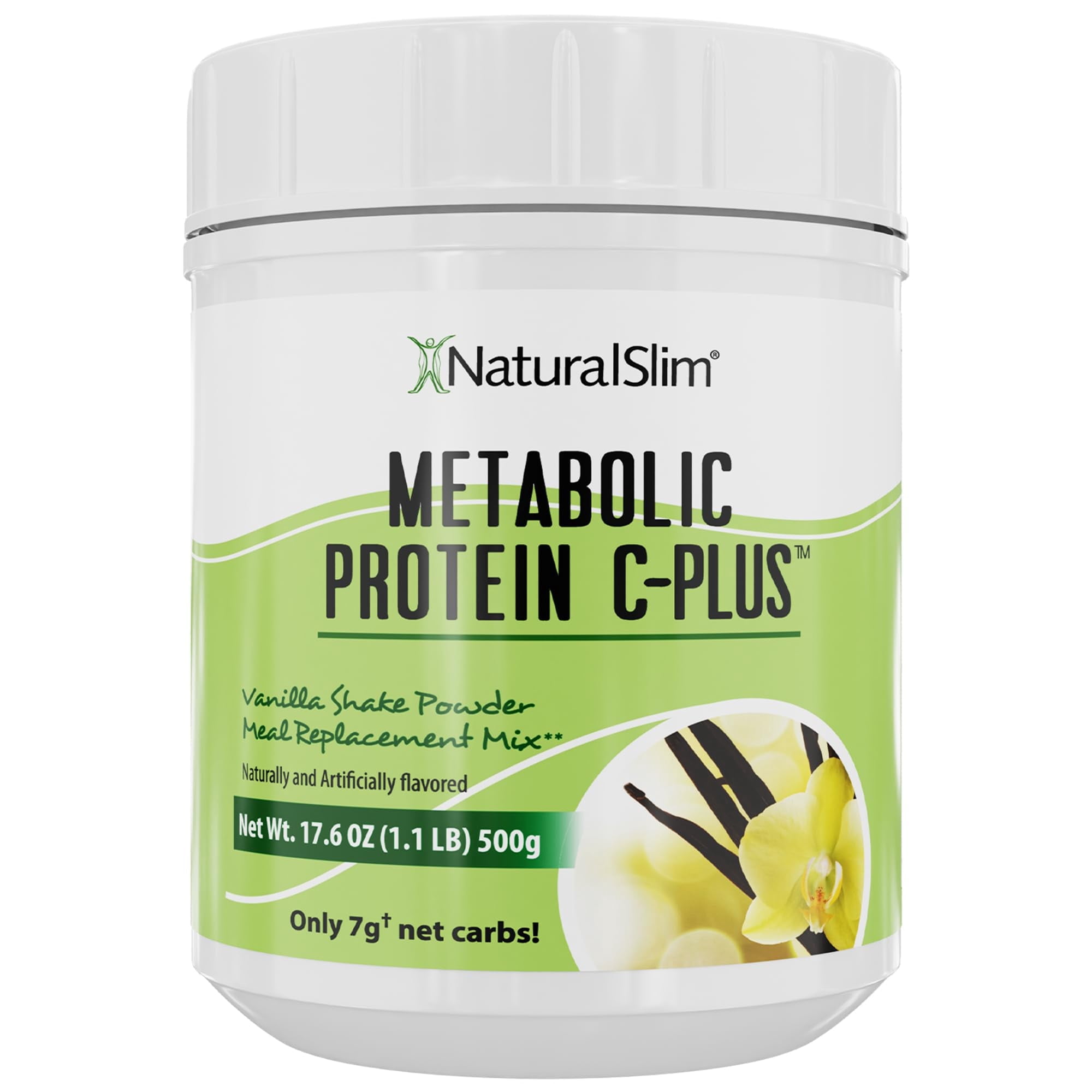 NaturalSlim Metabolic Protein C-Plus - Vanilla Whey Protein Shake ...