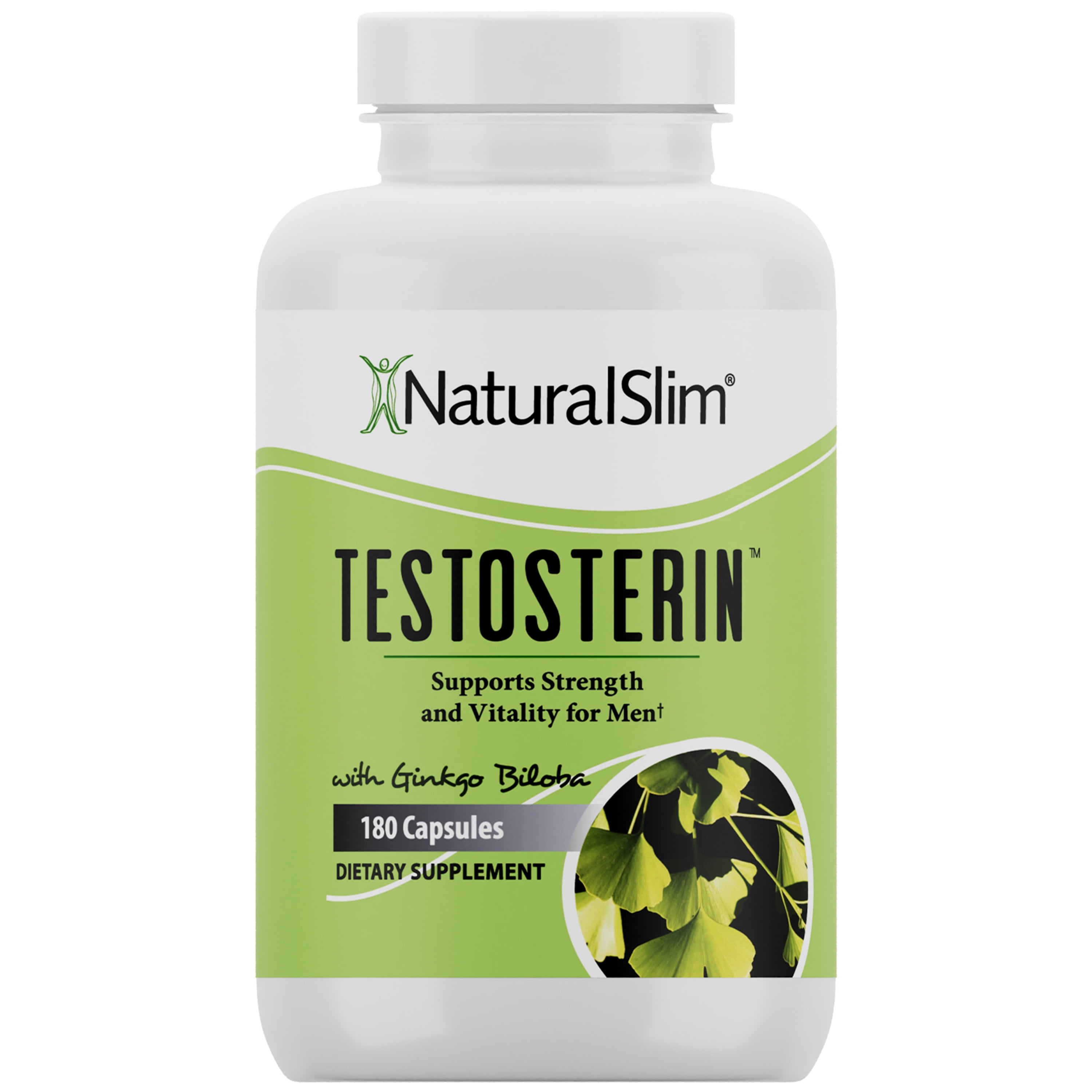 NaturalSlim Male Supplements - Testosterin Testosterone Booster for Men ...