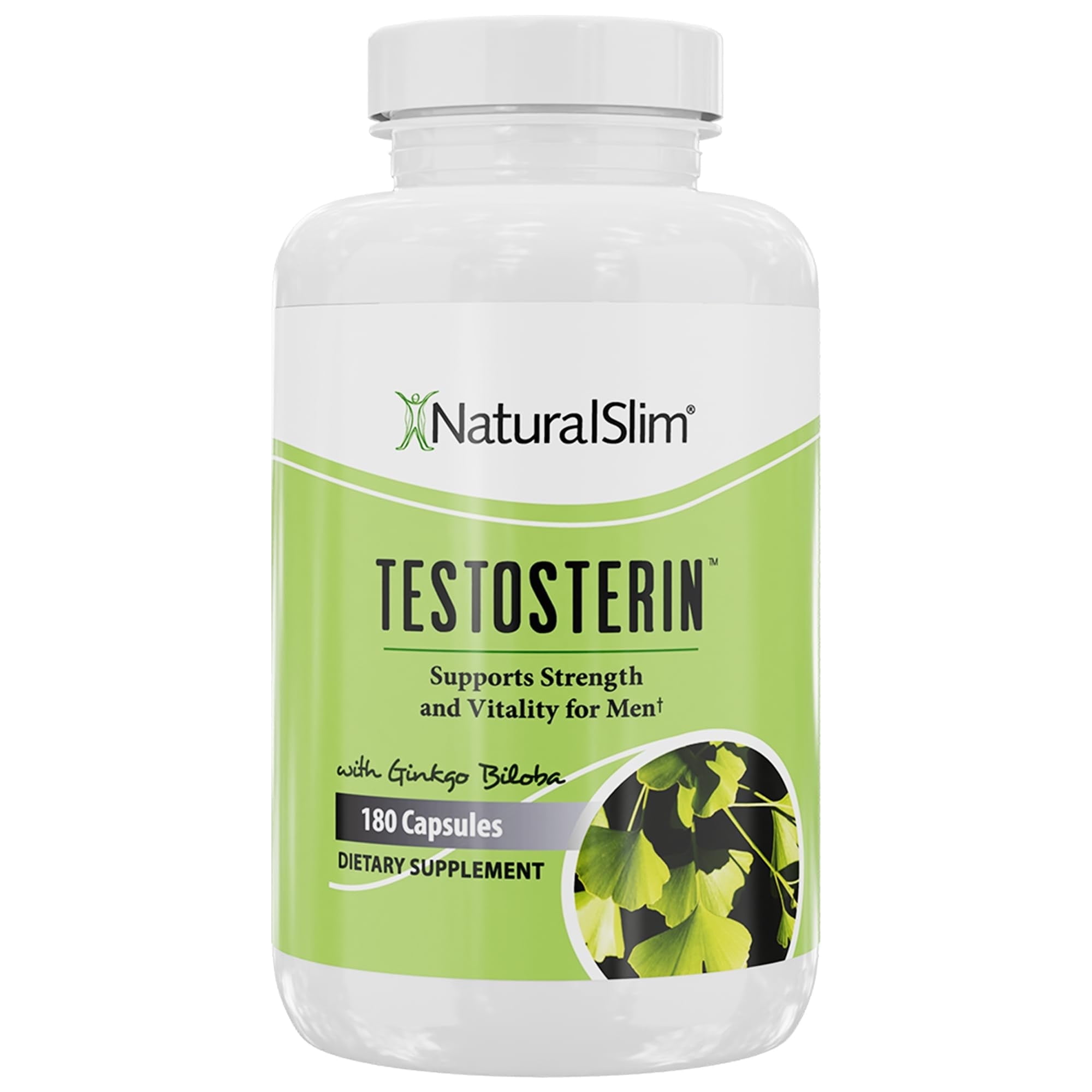 NaturalSlim Male Supplements - Testosterin Testosterone Booster for Men ...