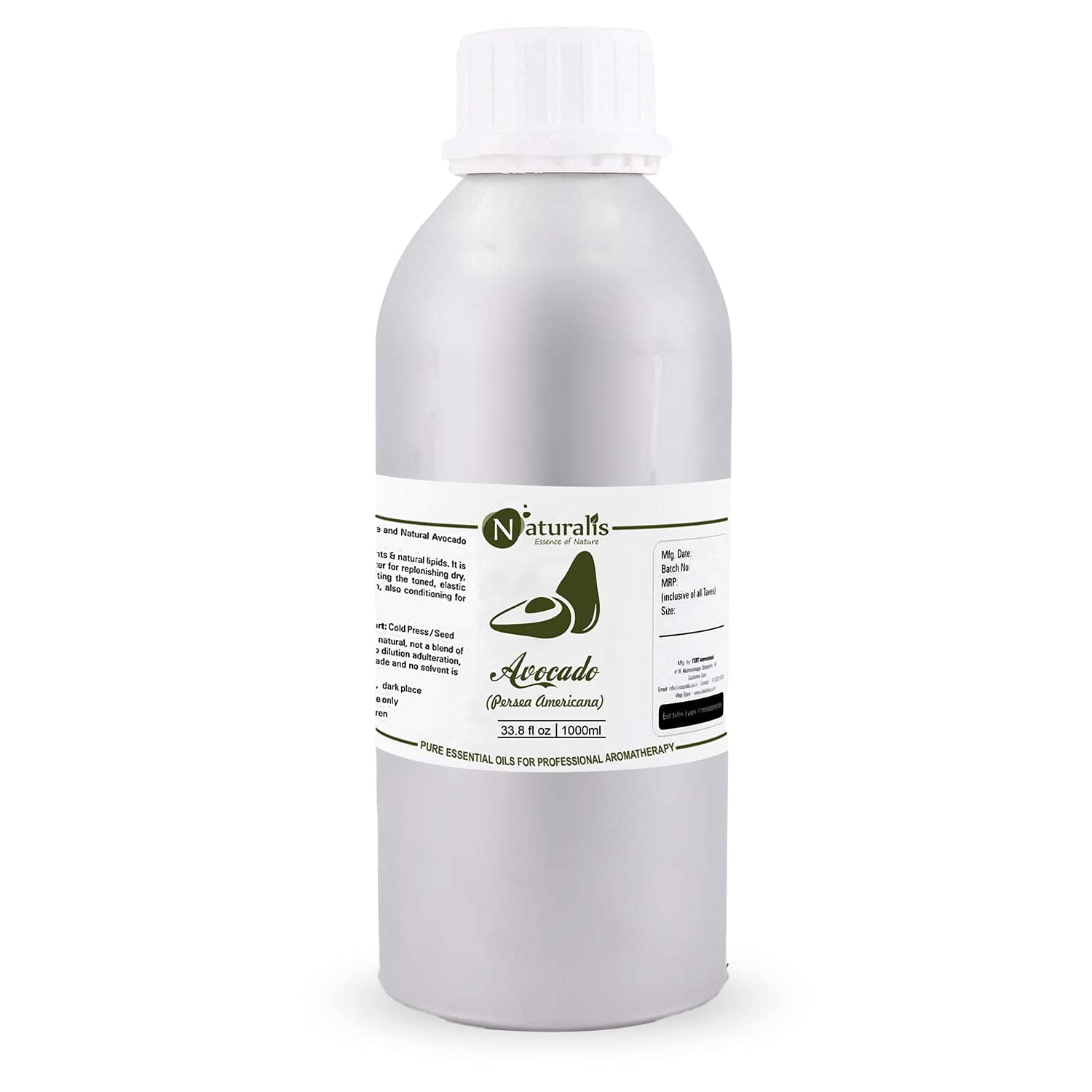 Naturalis Essence of Nature Pure Cold Pressed Avocado Oil Moisturizer ...