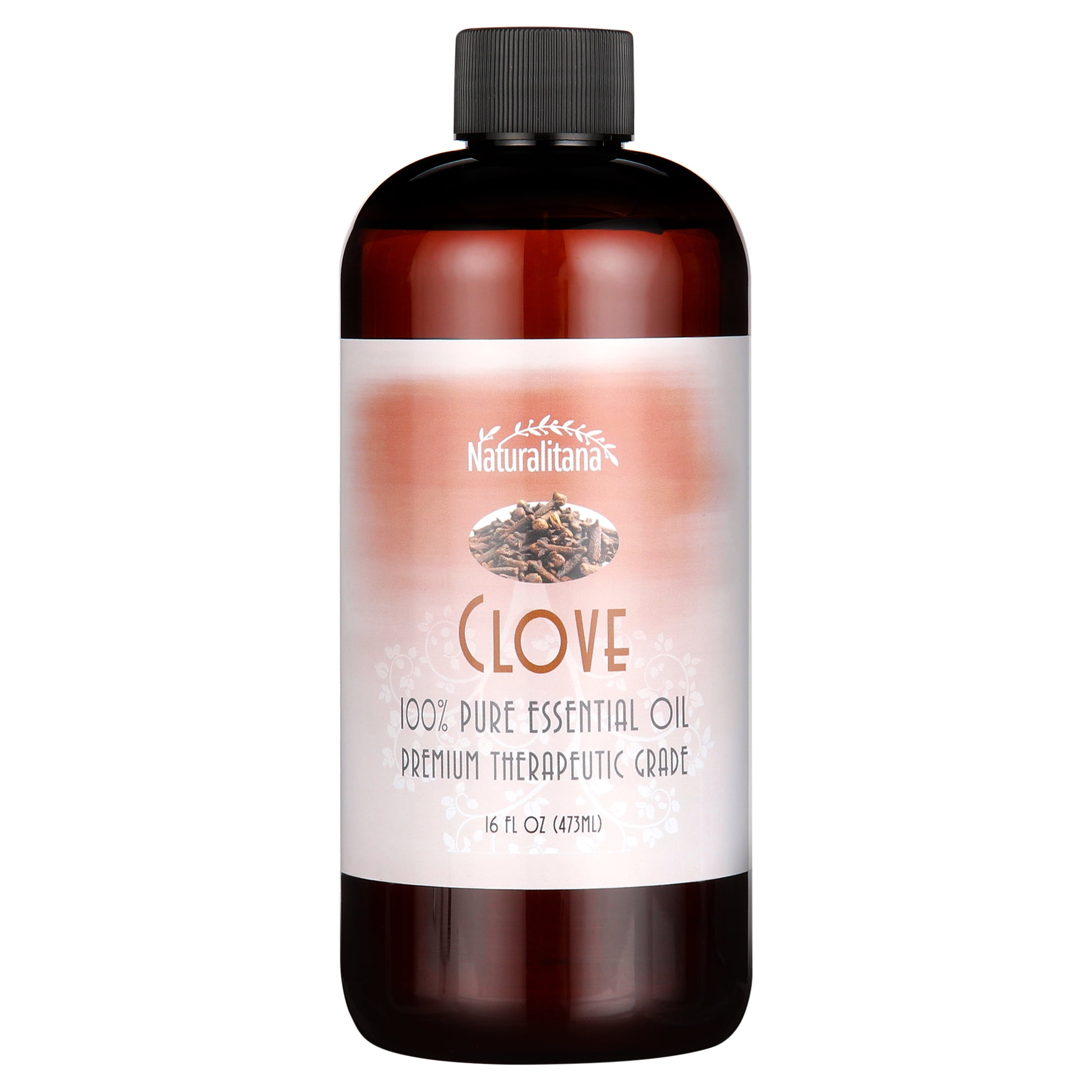 Naturalitana Pure Clove Essential Oil - 16oz for Aromatherapy, Diffuser ...