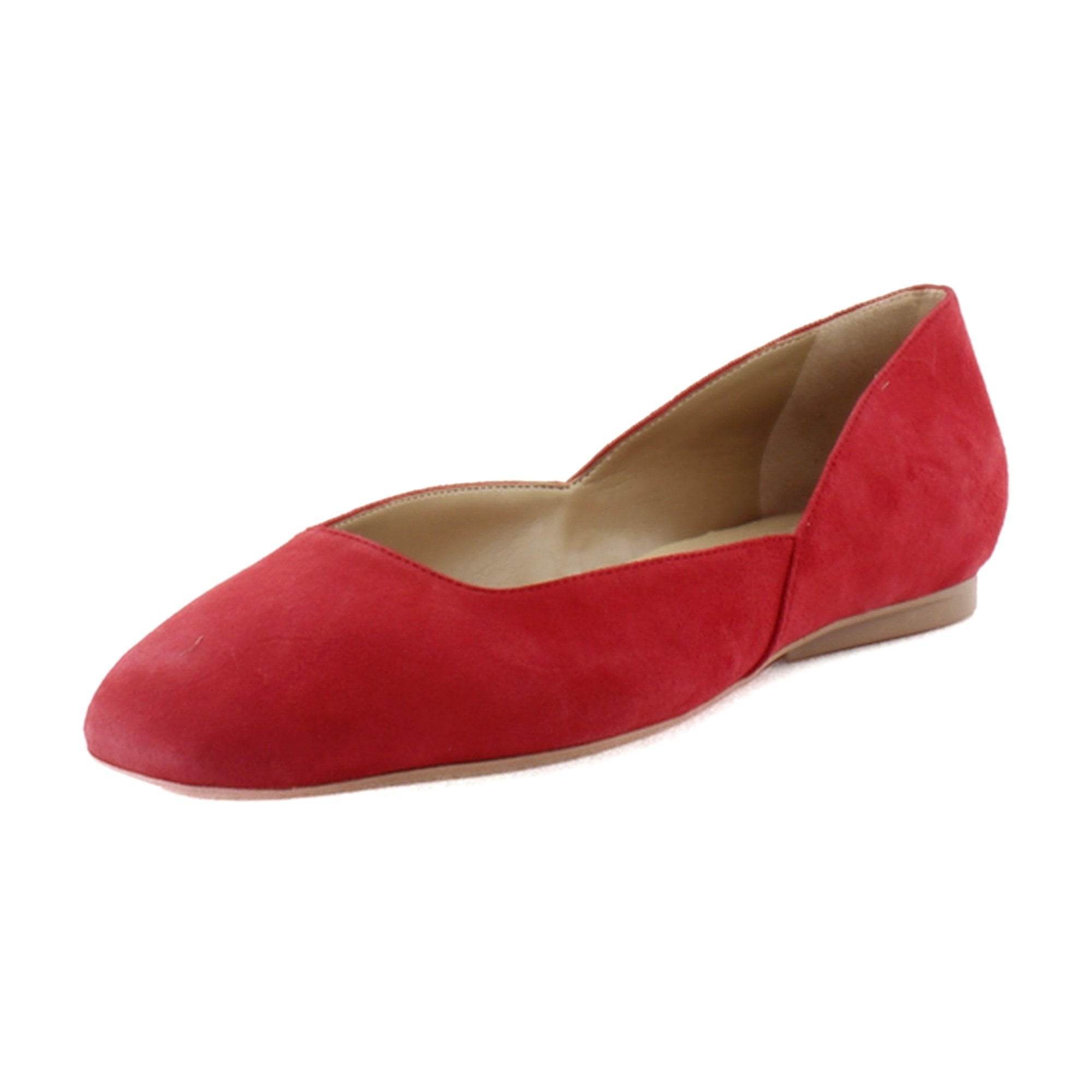 Naturalizer Cody Women's Flats Crantini Red Suede Size 7 W - Walmart.com