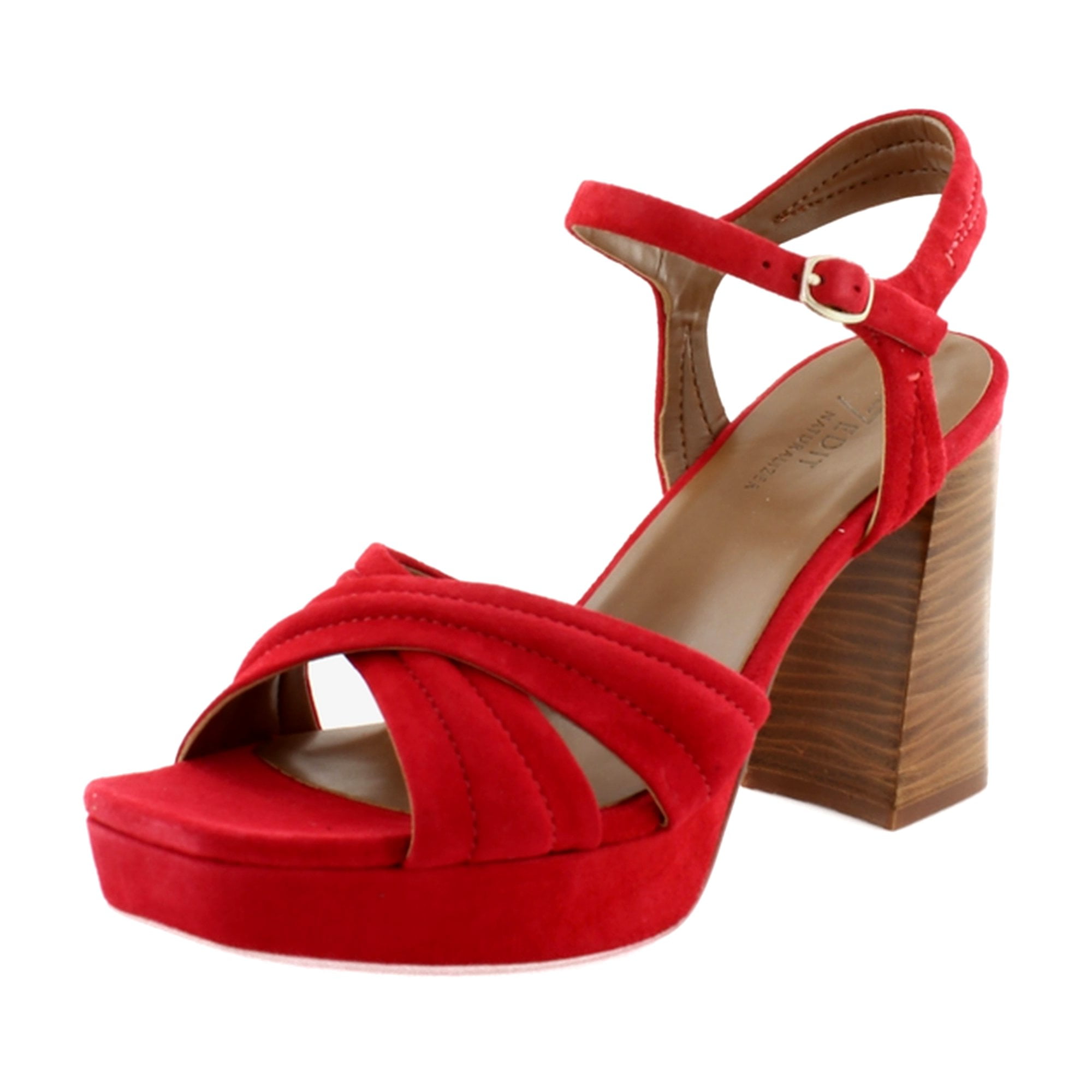 Naturalizer Jaime Women's Heels Crantini Red Suede Size 5 M - Walmart.com