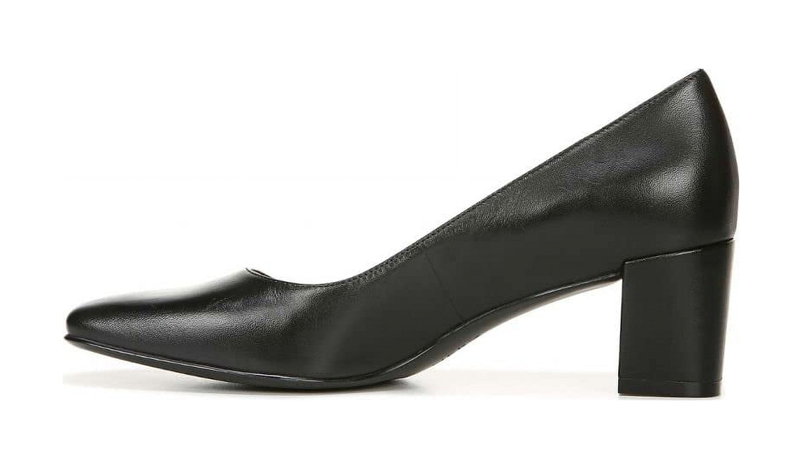 Naturalizer Women's Karina Pump, 8, Black Leather - Walmart.com