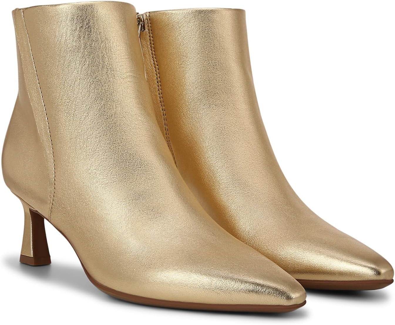 Naturalizer Women's Deesha Ankle Boot Dark Gold Leather 10.5M - Walmart.com