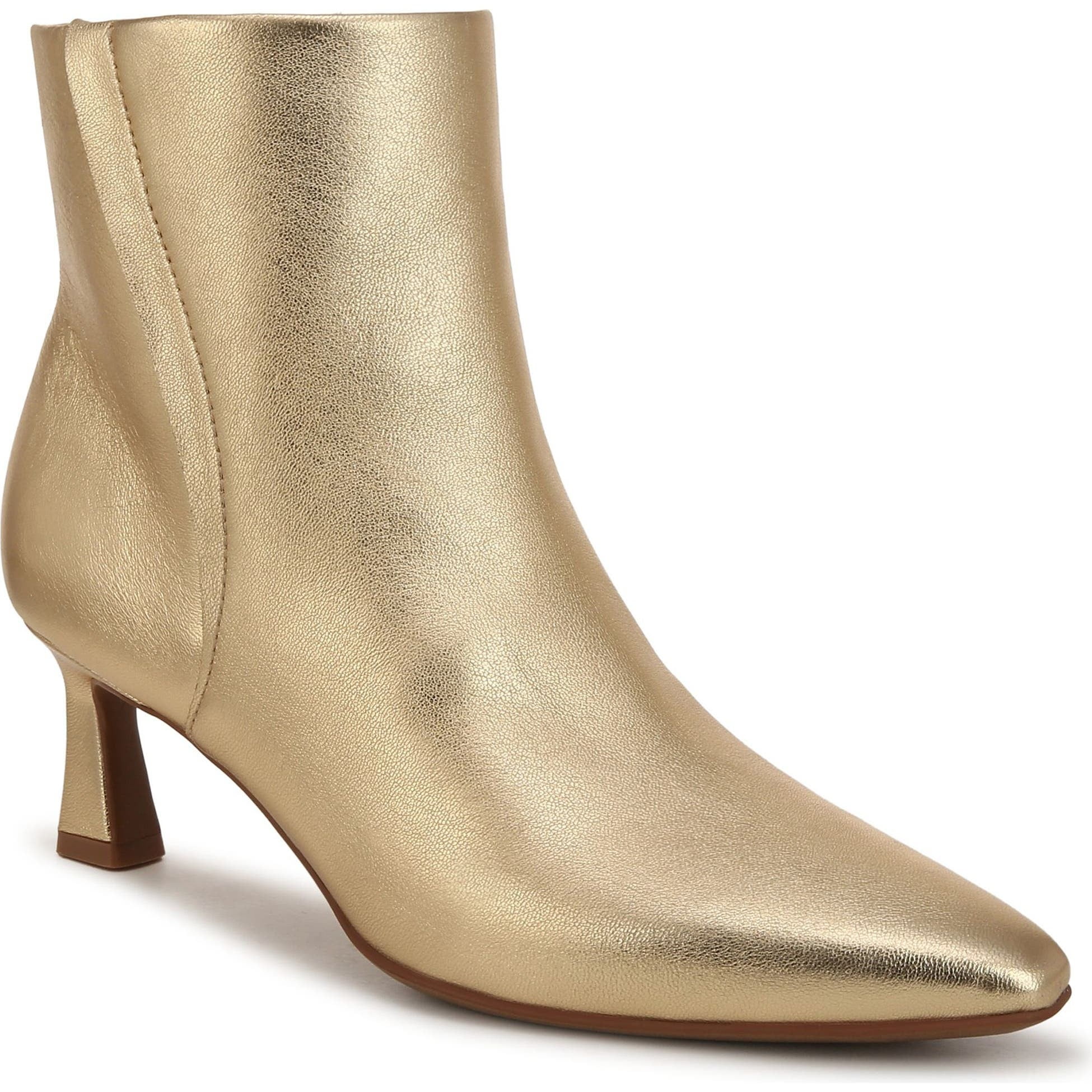 Naturalizer Women's Deesha Ankle Boot Dark Gold Leather 10W - Walmart.com