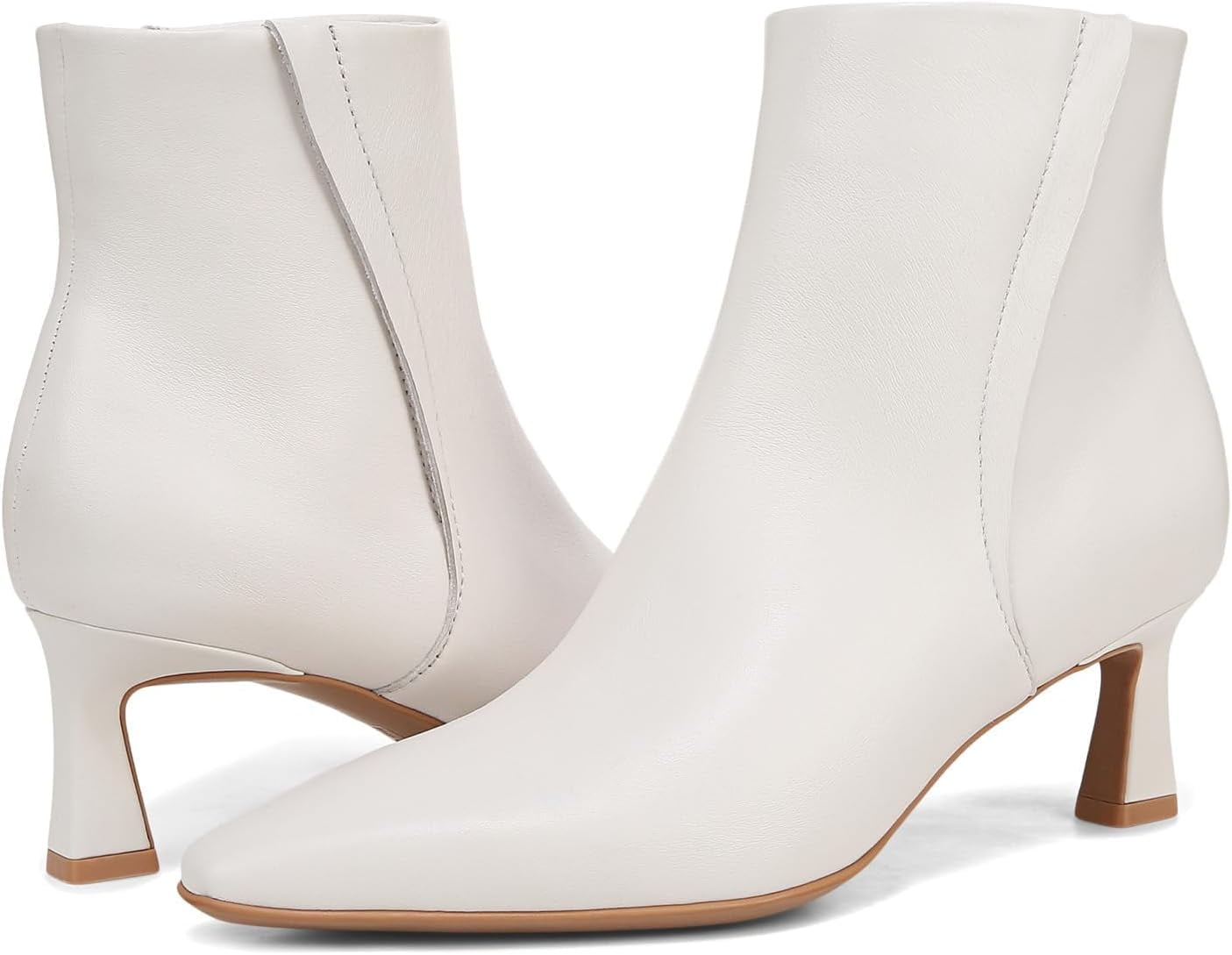 Naturalizer Women's Deesha Ankle Boot Warm White Leather 9.5W - Walmart.com