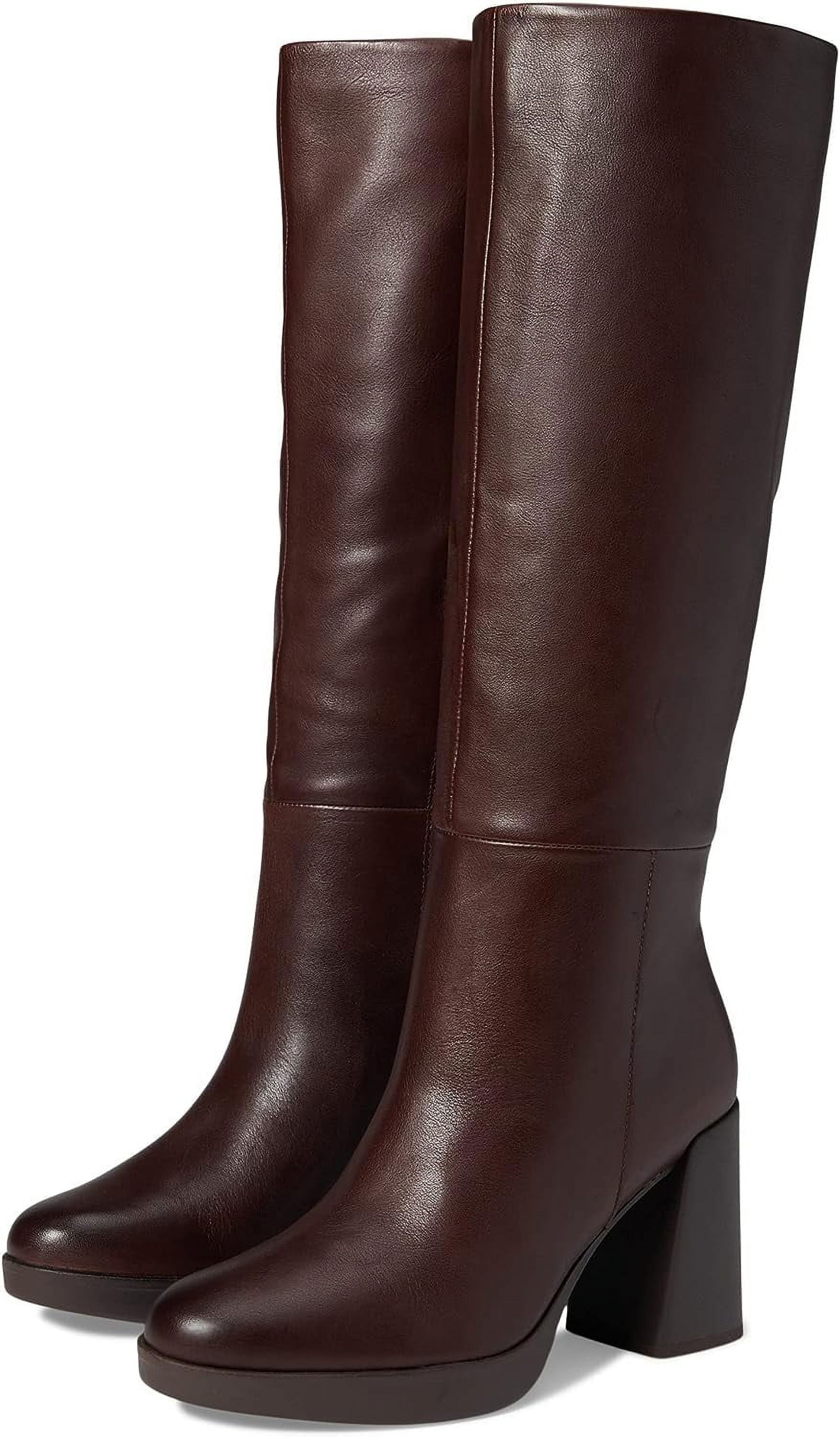 Naturalizer Women's Gen N Align Knee High Boots Chocolate Wide Calf 11M ...