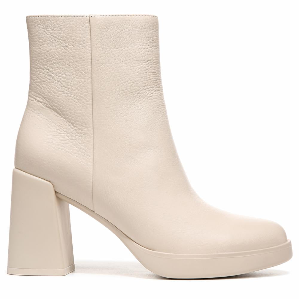 Naturalizer Women's Gen N Reach Ankle Boots Porcelain Leather 7.5M ...