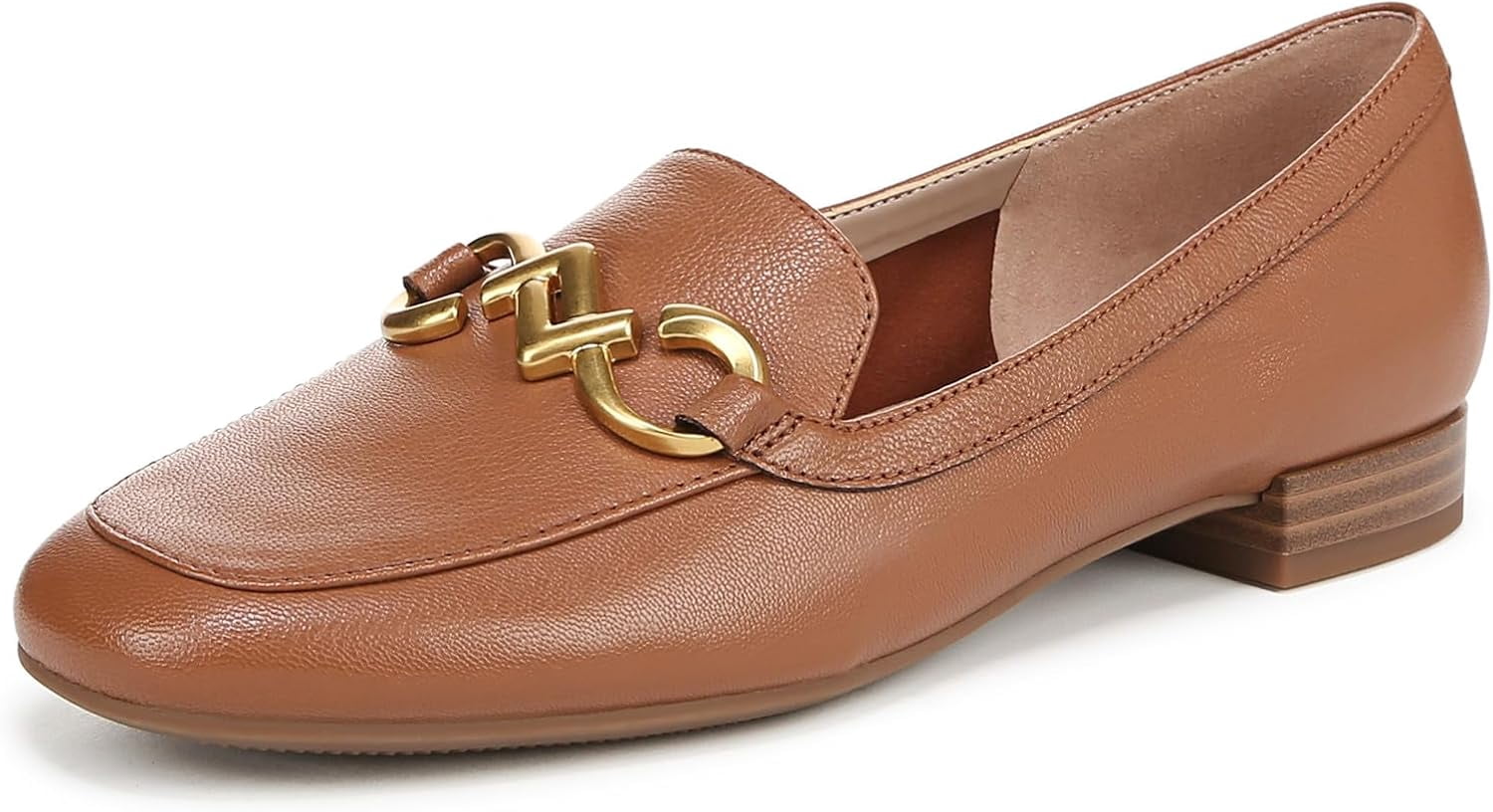 Naturalizer Women's Jovie Bit Loafer English Tea Brown 8.5W - Walmart.com