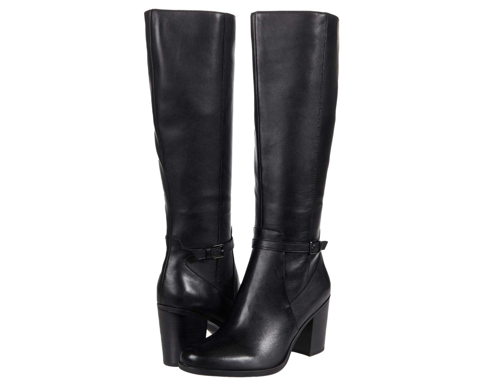 Naturalizer Women's Kalina Knee High Boots Black Narrow Calf 8M ...