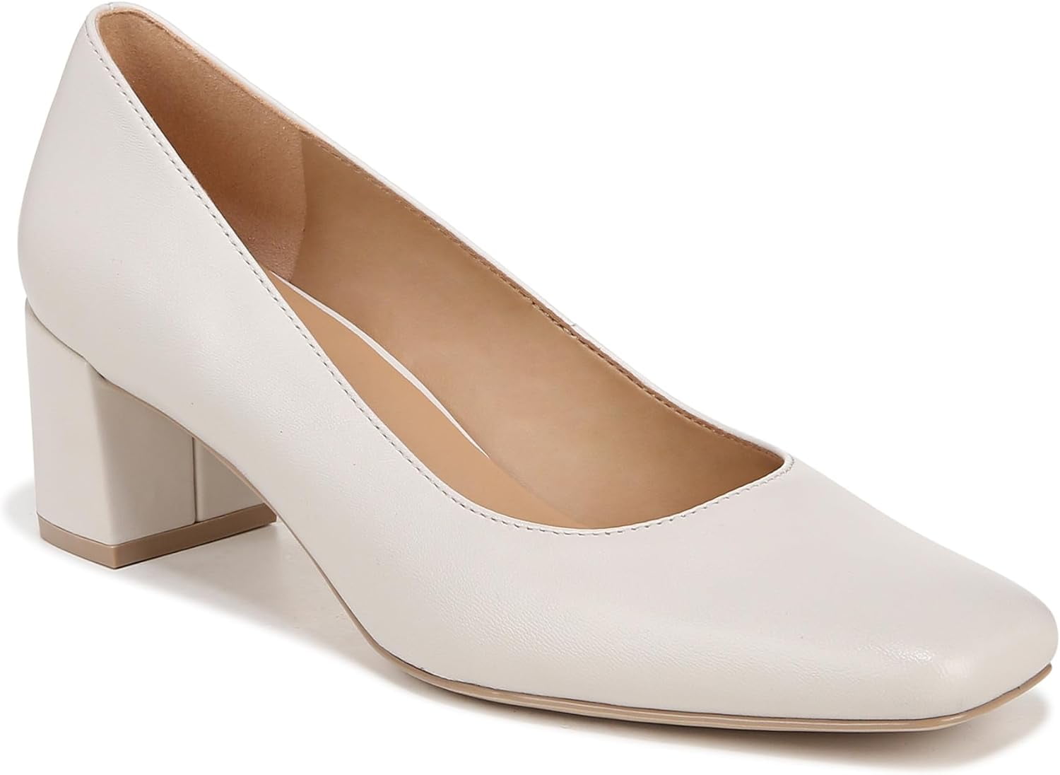 Naturalizer Women's Karina Pumps Satin Pearl White 7.5M - Walmart.com