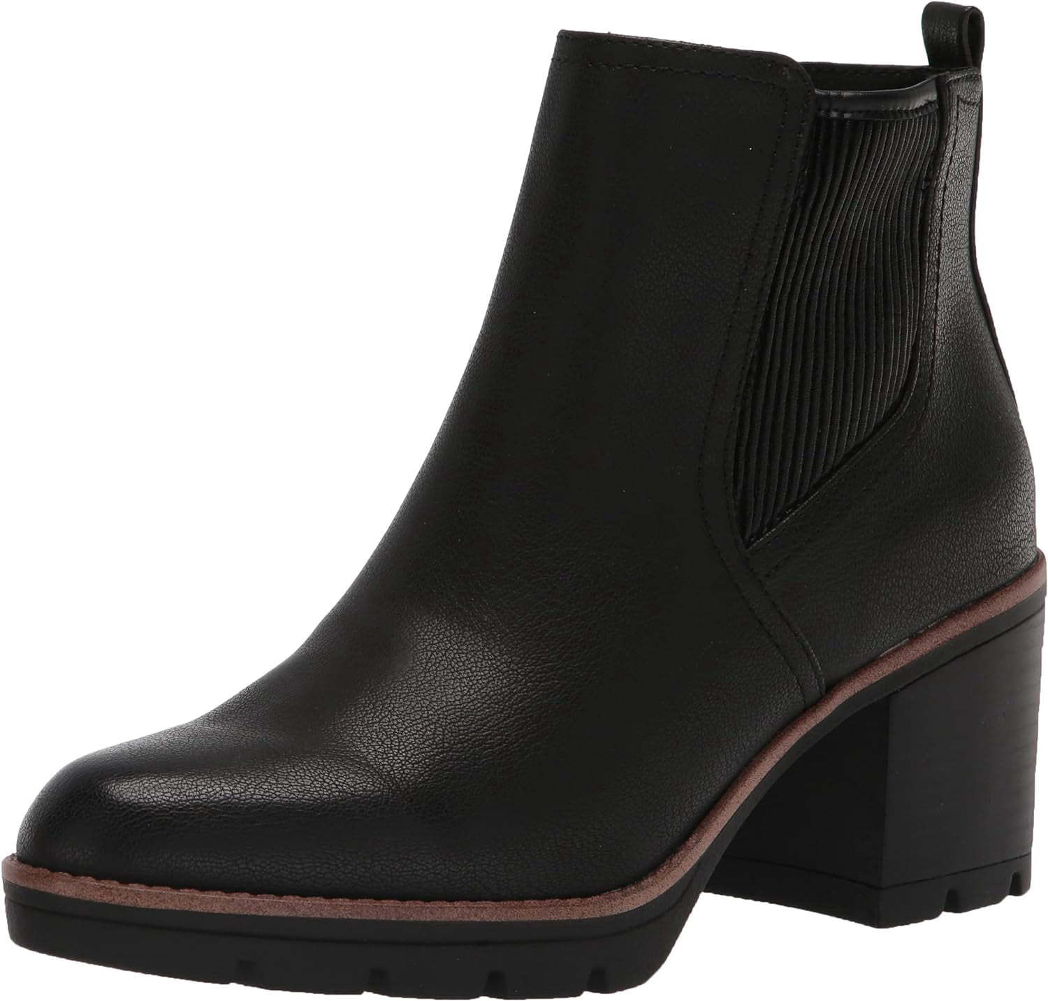 Naturalizer Women's Madalynn Boot Black Smooth 8M - Walmart.com