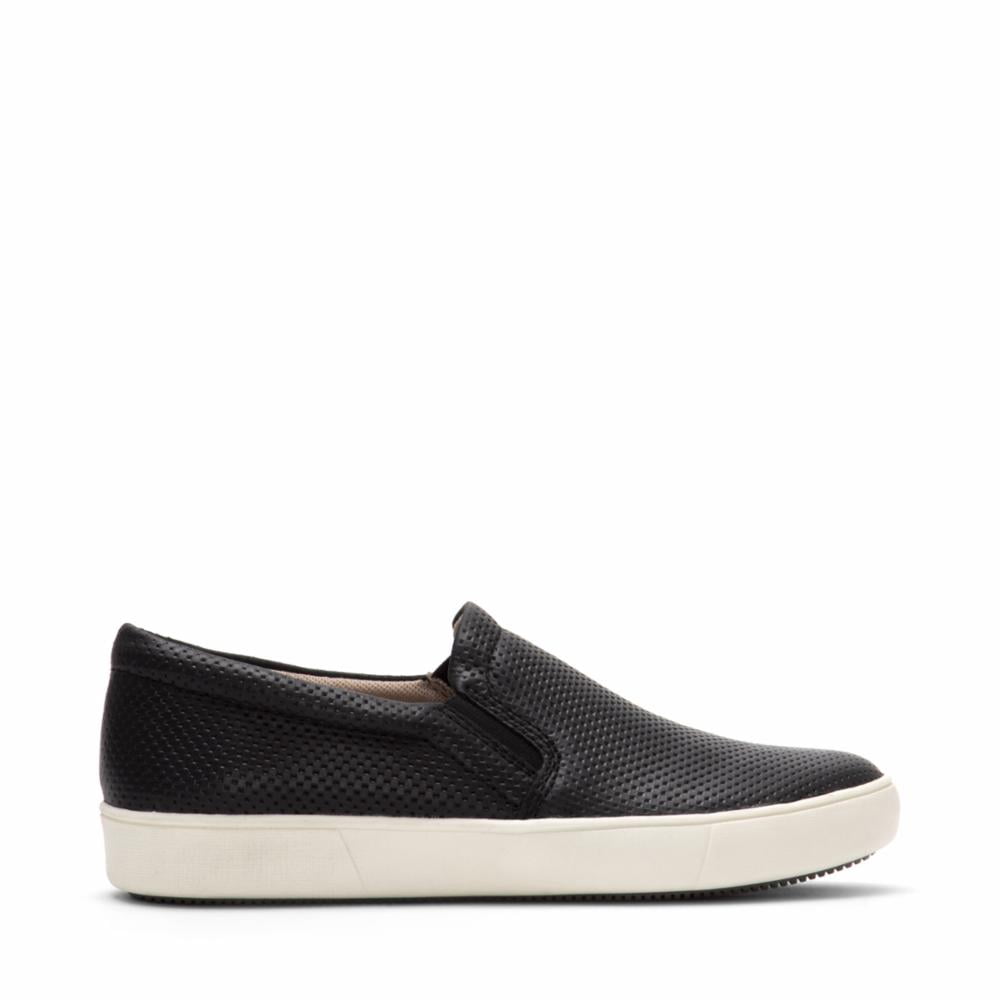 Naturalizer Women's Marianne Leather Black Ankle-High Slip-On Shoes ...