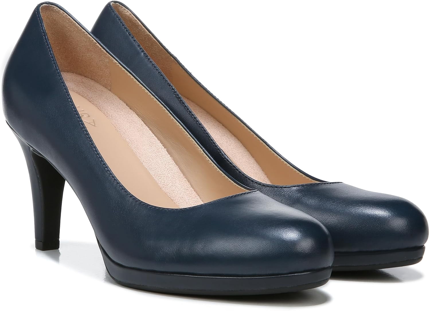 Naturalizer Women's Michelle Pumps Navy Leather 10W - Walmart.com