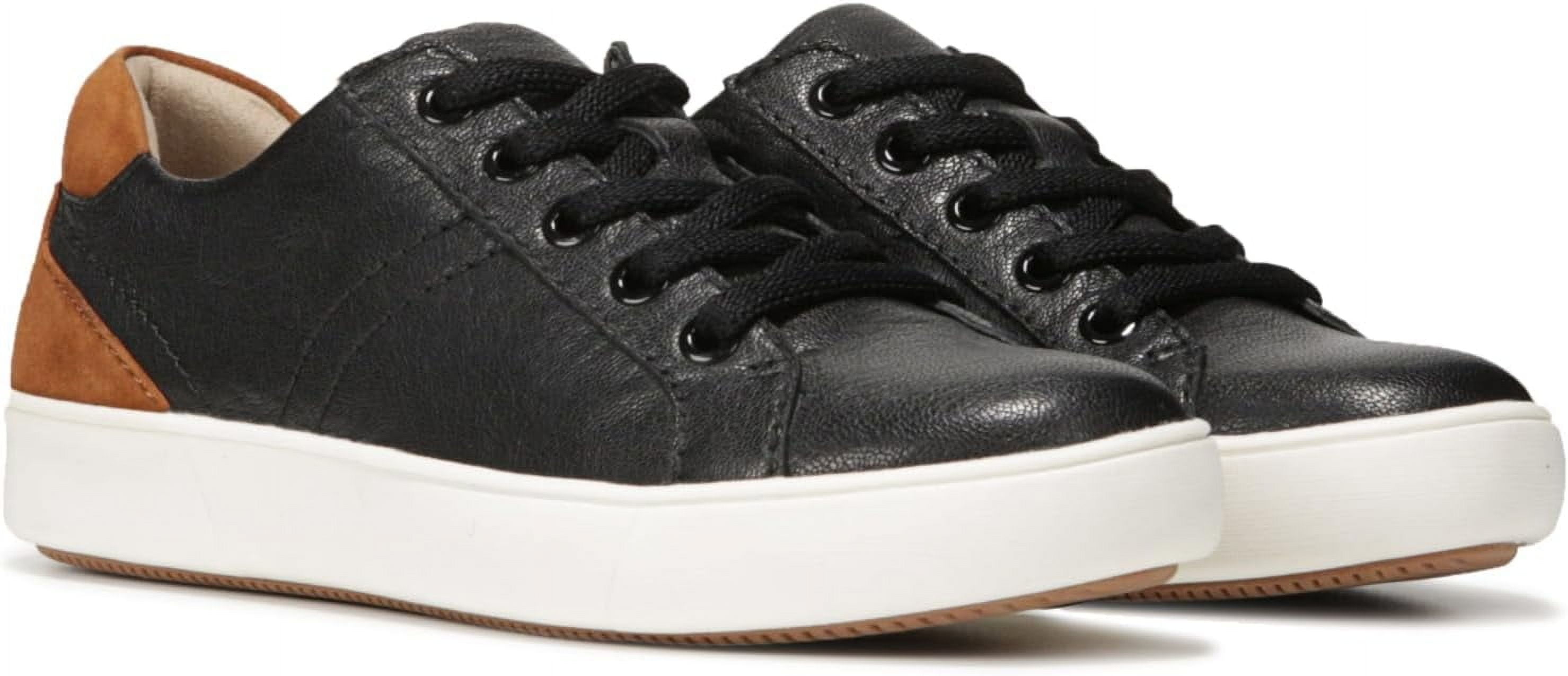 Naturalizer Women's Morrison Casual Sneakers Black/Brown 9.5W - Walmart.com
