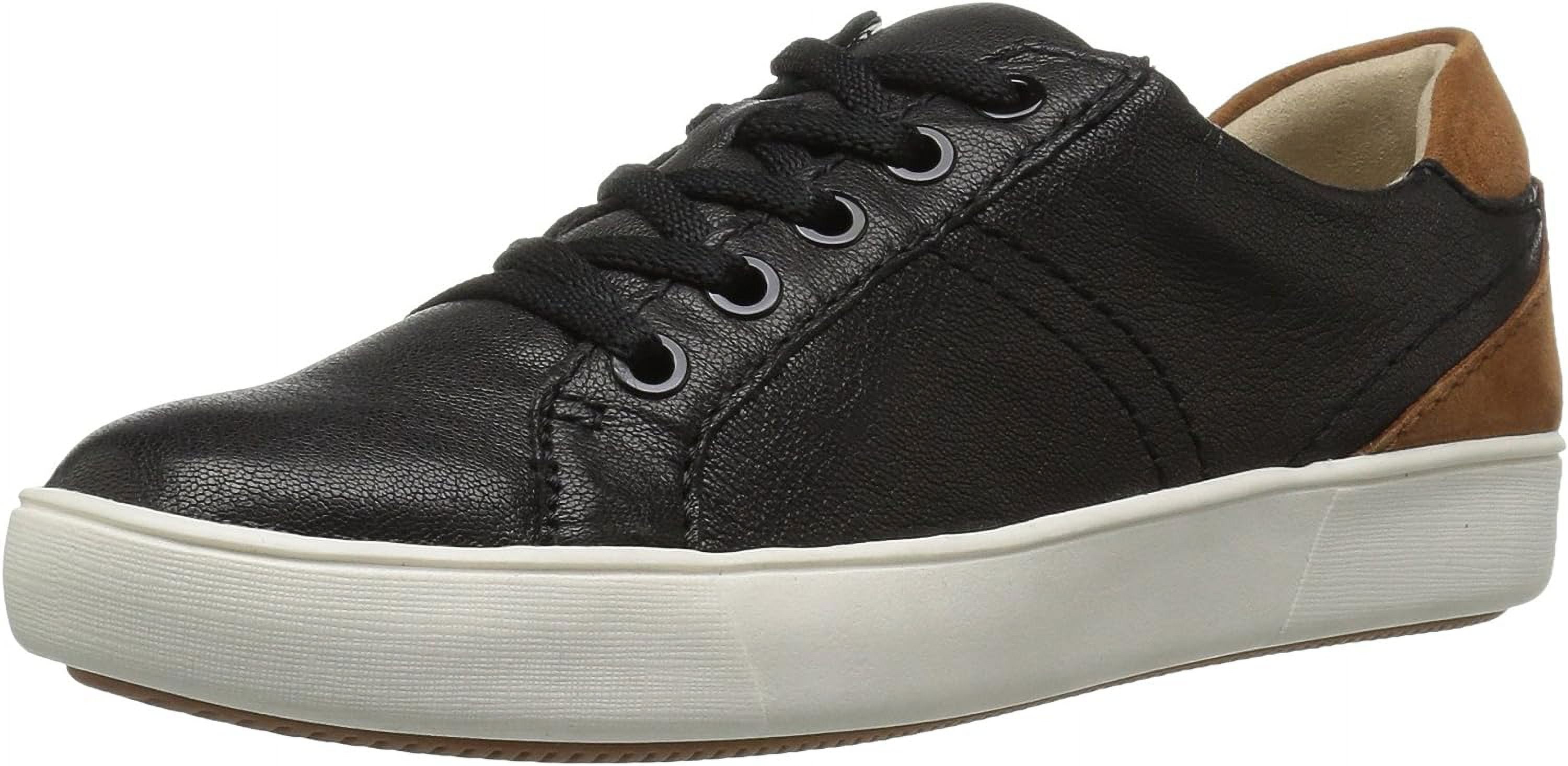 Naturalizer Women's Morrison Casual Sneakers Black Leather 9M - Walmart.com