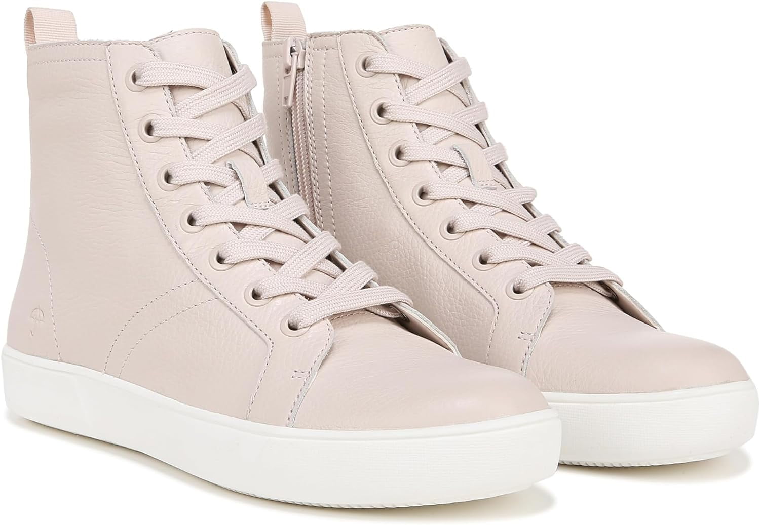 Naturalizer Women's Morrison-Hi Casual Sneakers Linen Rose Leather 9M ...