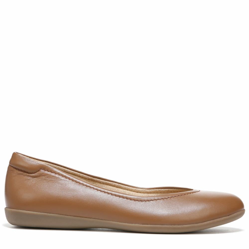Naturalizer Women's Vivienne Ballet Flats Tea 6.5M - Walmart.com