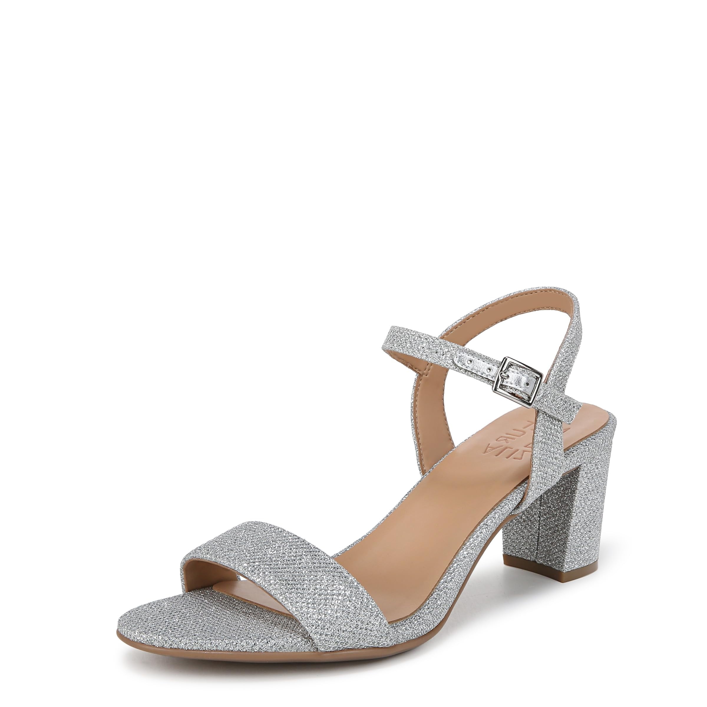 Naturalizer Womens Bristol Ankle Strap Chunky Block Heel Dress Sandals ...